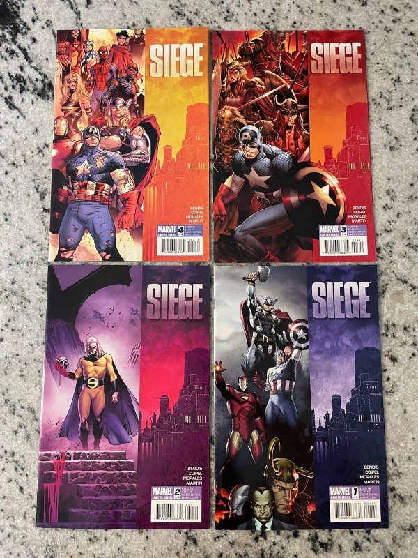 Siege Complete Marvel Comics LTD Series # 1 2 3 4 X-Men Avengers Hulk ...
