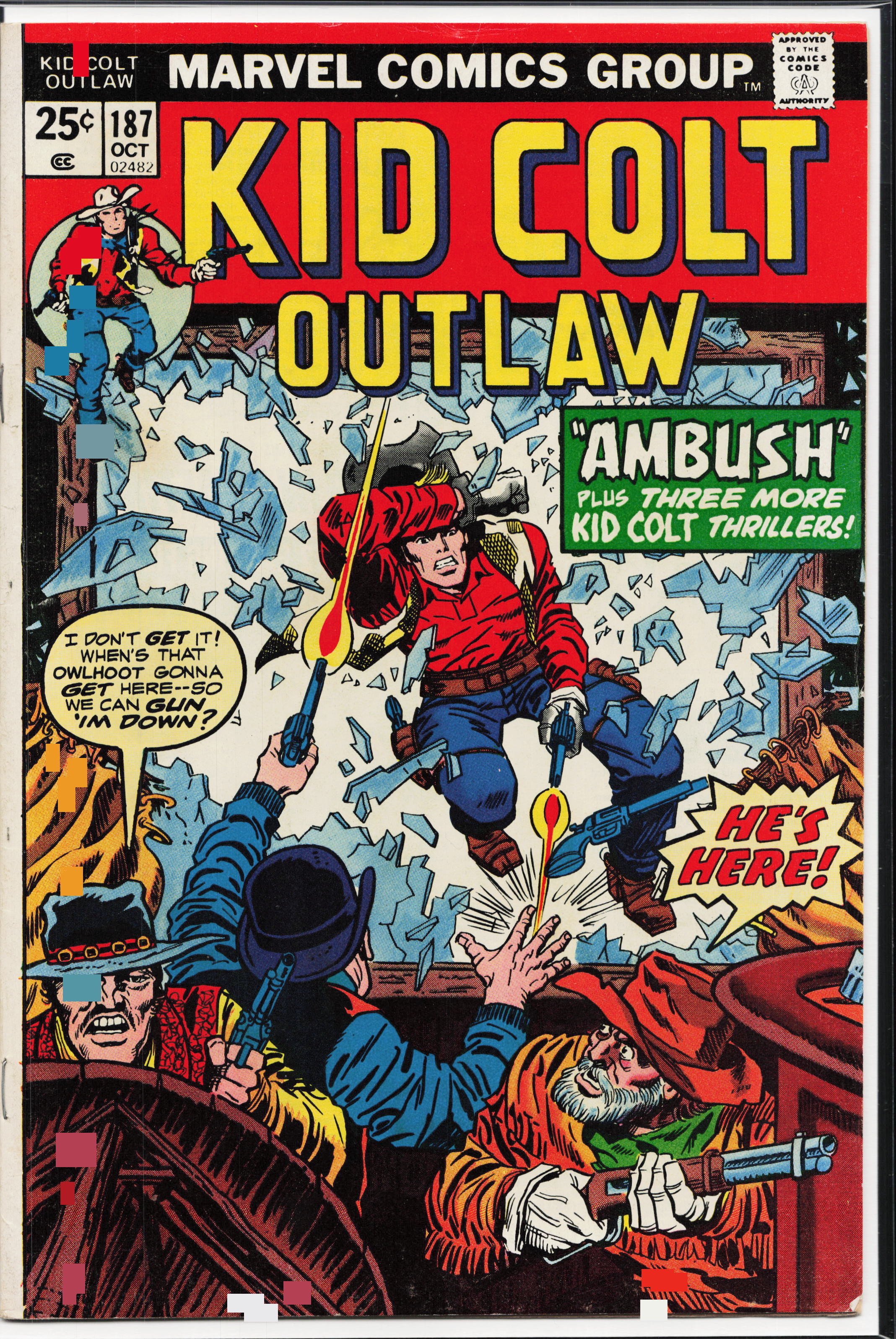 Kid Colt Outlaw #187 (1974) Kid Colt | Comic Books - Bronze Age, Marvel ...
