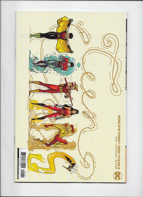 Worlds Finest Teen Titans #2- 1:25 Riley Rossmo Cardstock Variant- DC ...