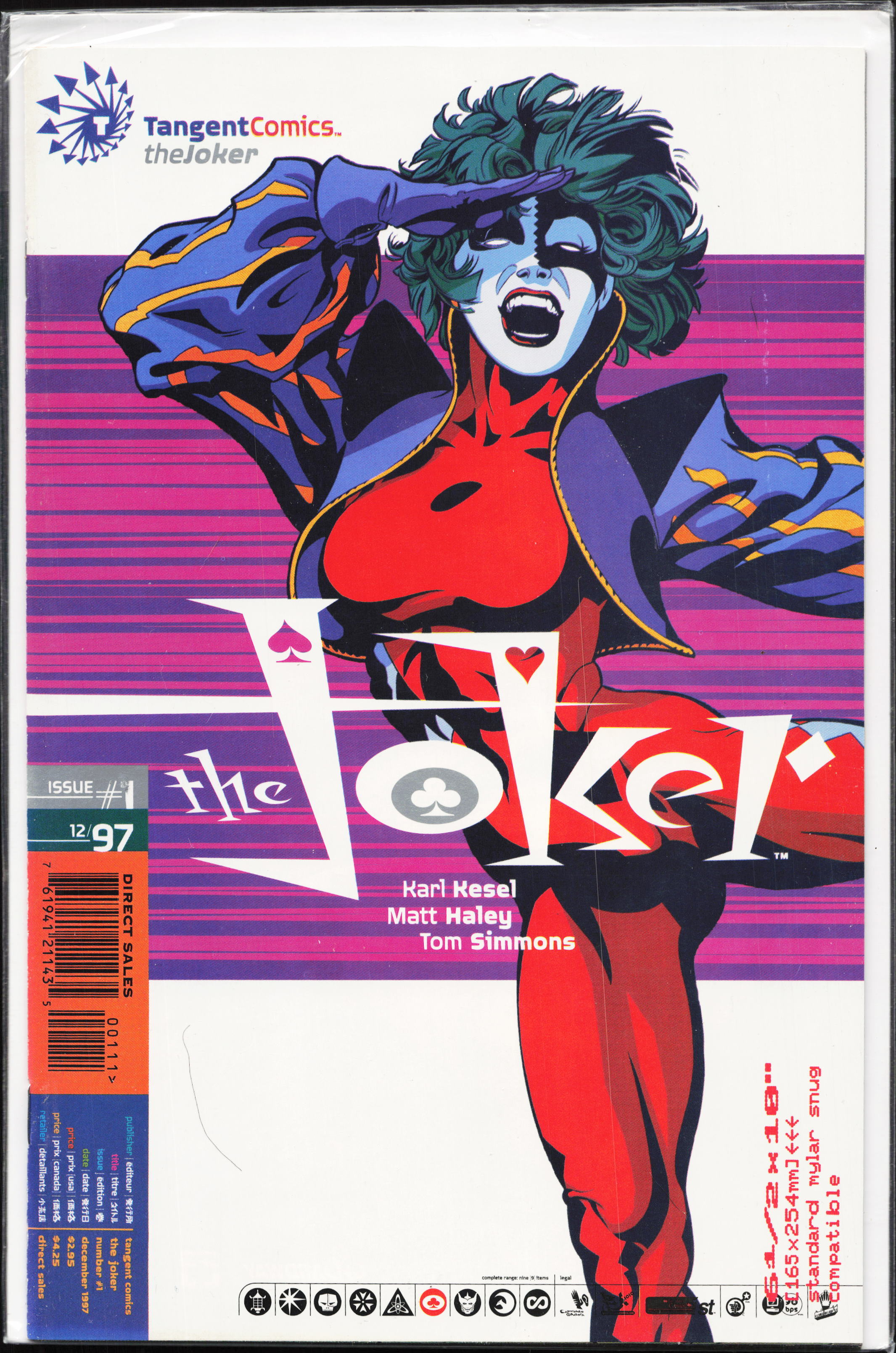 Tangent Comics/ The Joker (1997) The Joker | Comic Books - Modern Age ...