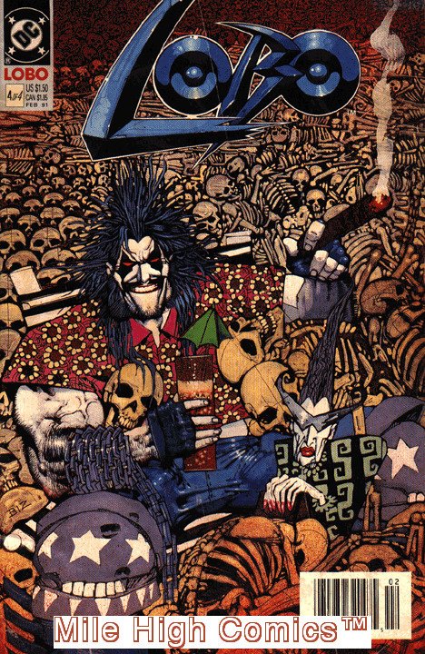 LOBO (1990 Series) (DC) #4 Very Good Comics Book | Comic Books - Copper ...