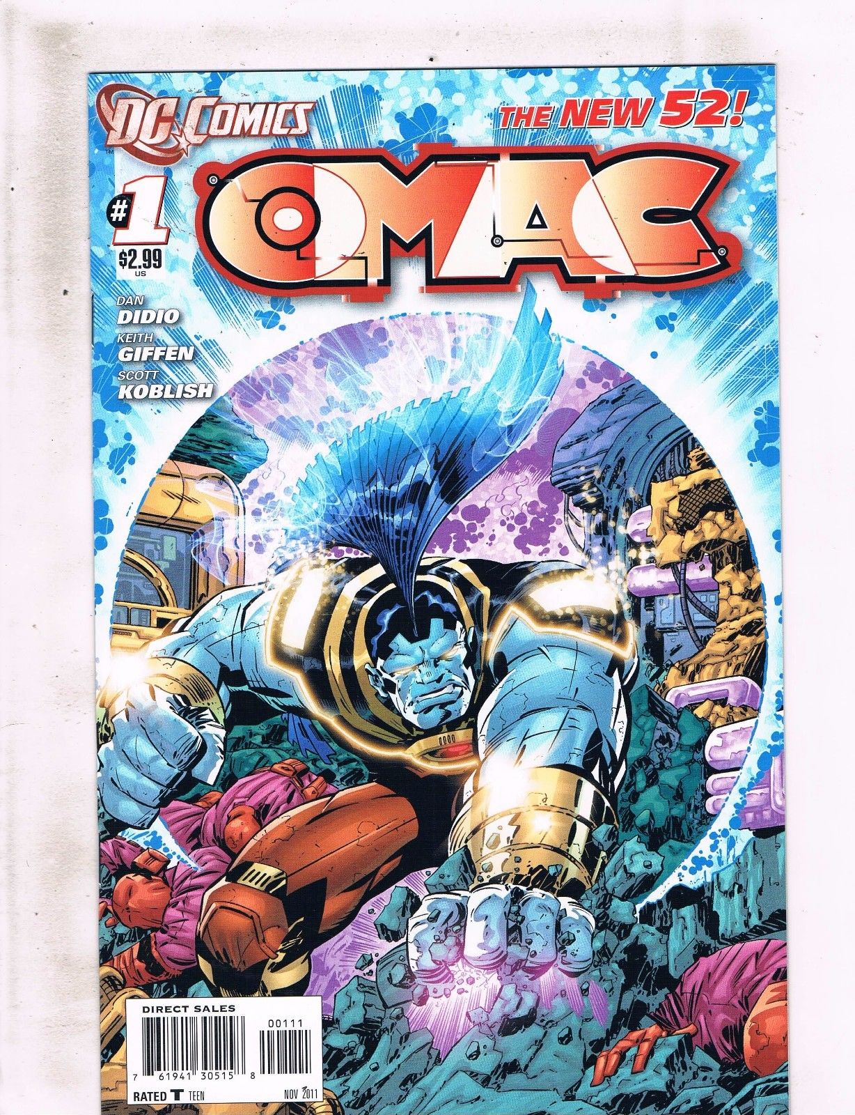Lot of 4 New 52 OMAC DC Comic Books #1 2 3 4 LH2 | Comic Books - Modern ...