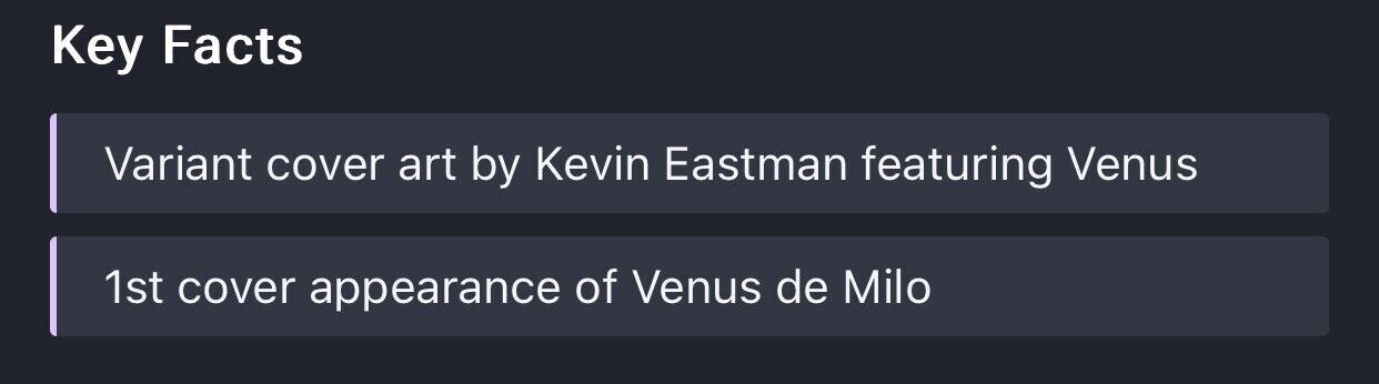 Teenage Mutant Ninja Turtles 127 CGC 9.8 1st Cover Venus Demilo IDW ...