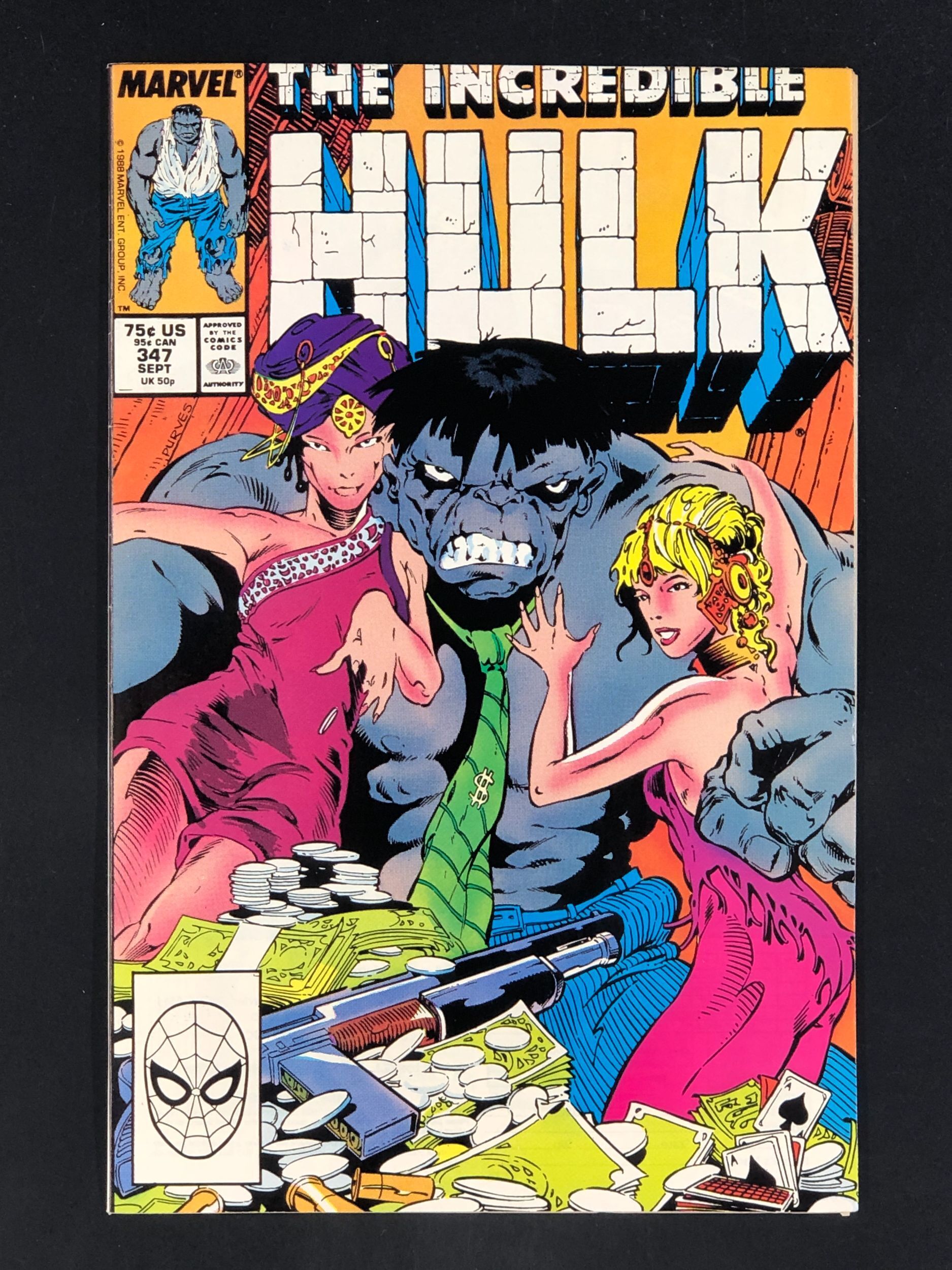 Incredible Hulk #347 (1988) First "Joe Fixit" & Marlo Chandler | Comic ...