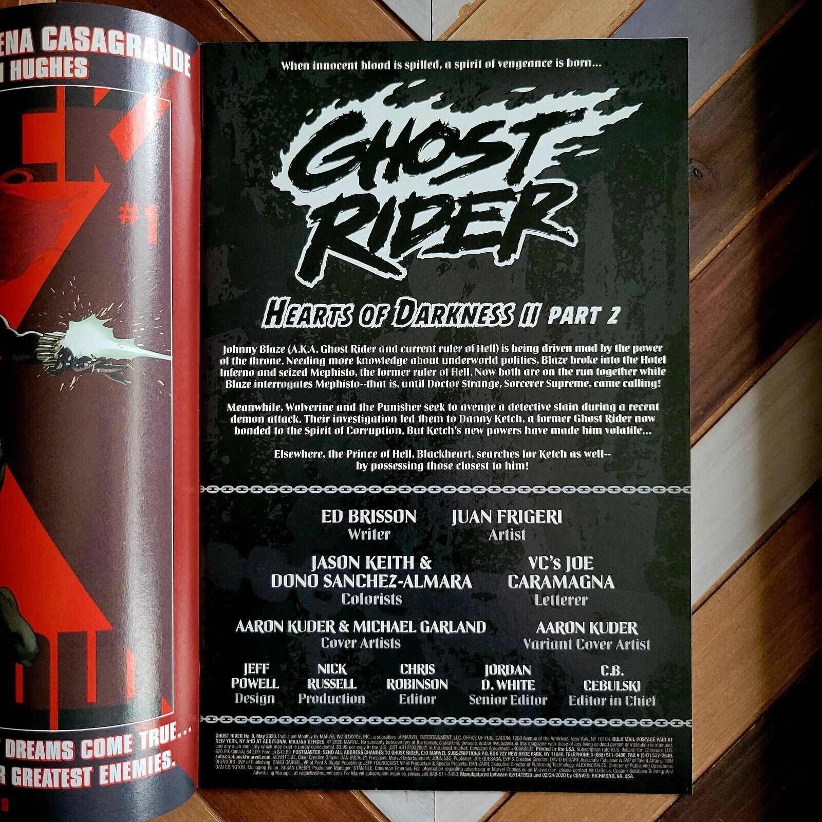 GHOST RIDER #6 NM (Marvel 2021) SPIDER-WOMAN Variant Co-starring ...