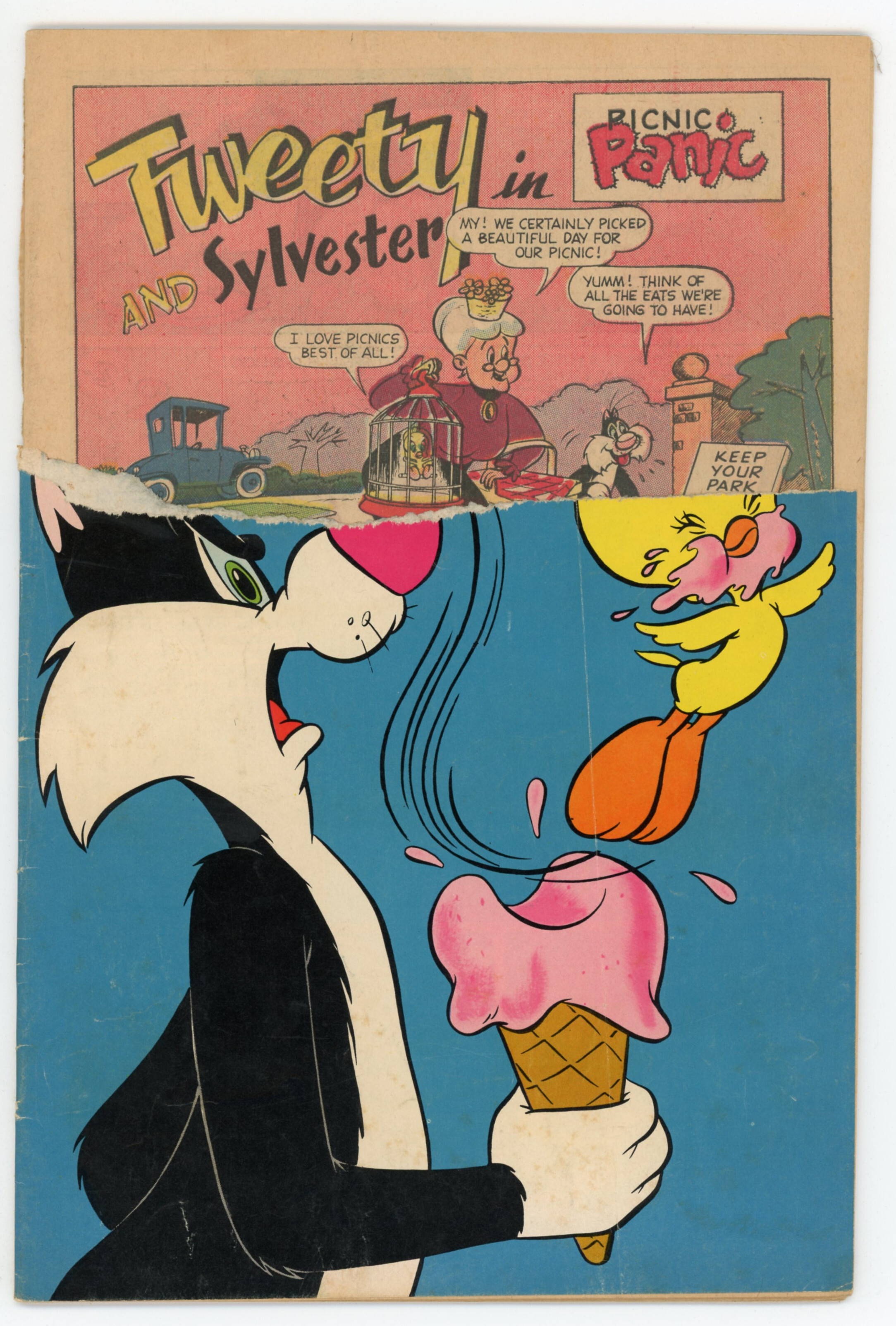 Tweety and Sylvester #21 FR 0.5 Silver Age Gold Key Warner Bros Looney Tunes | Comic Books ...