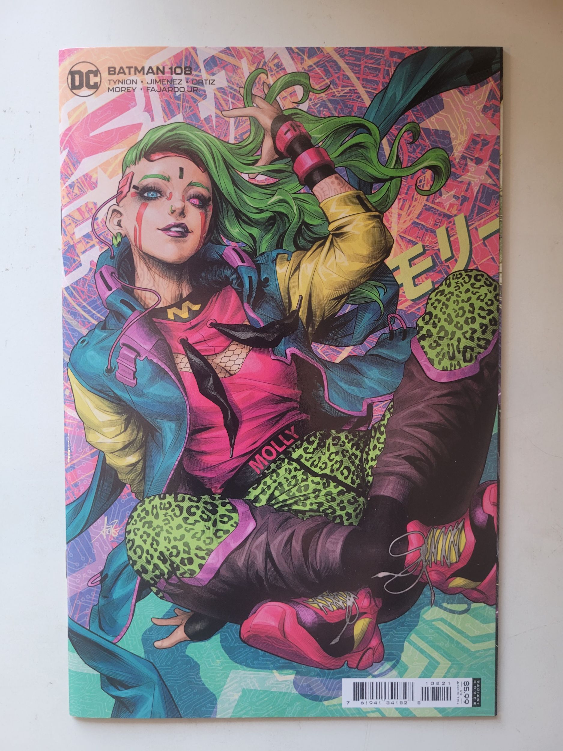 Batman #108 (2021) Artgerm Miracle Molly Variant | Comic Books - Modern ...