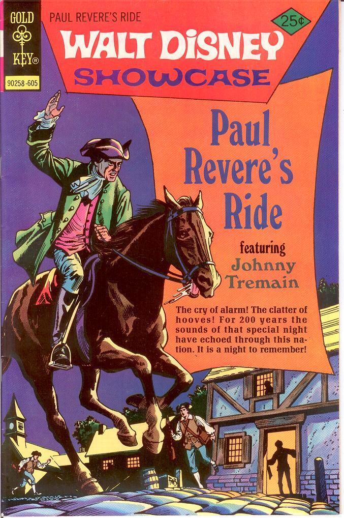 Walt Disney Showcase (1970-1980 GK) 34 VF Paul Revere's Comics Book ...