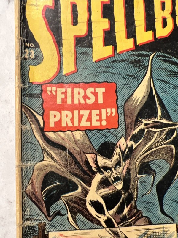 Spellbound #23 (Atlas 1954) Pre-Code Horror, Please see all pictures b4 ...