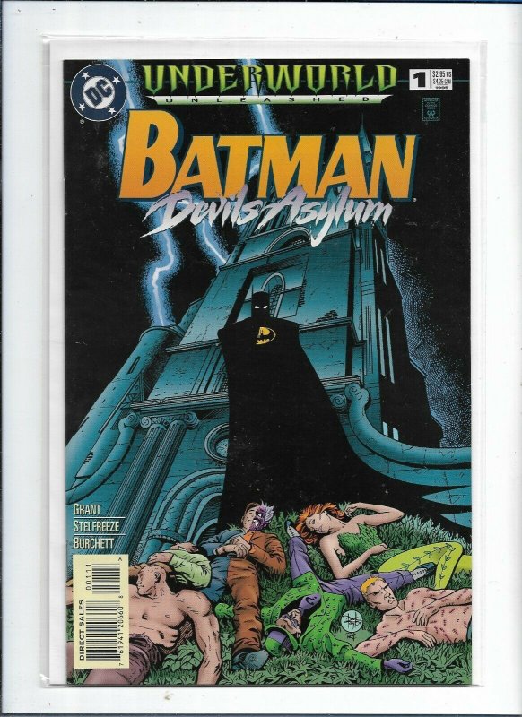 Batman Devil's Asylum Underworld Unleashed #1 DC Comics 1995 NM- nw81 ...