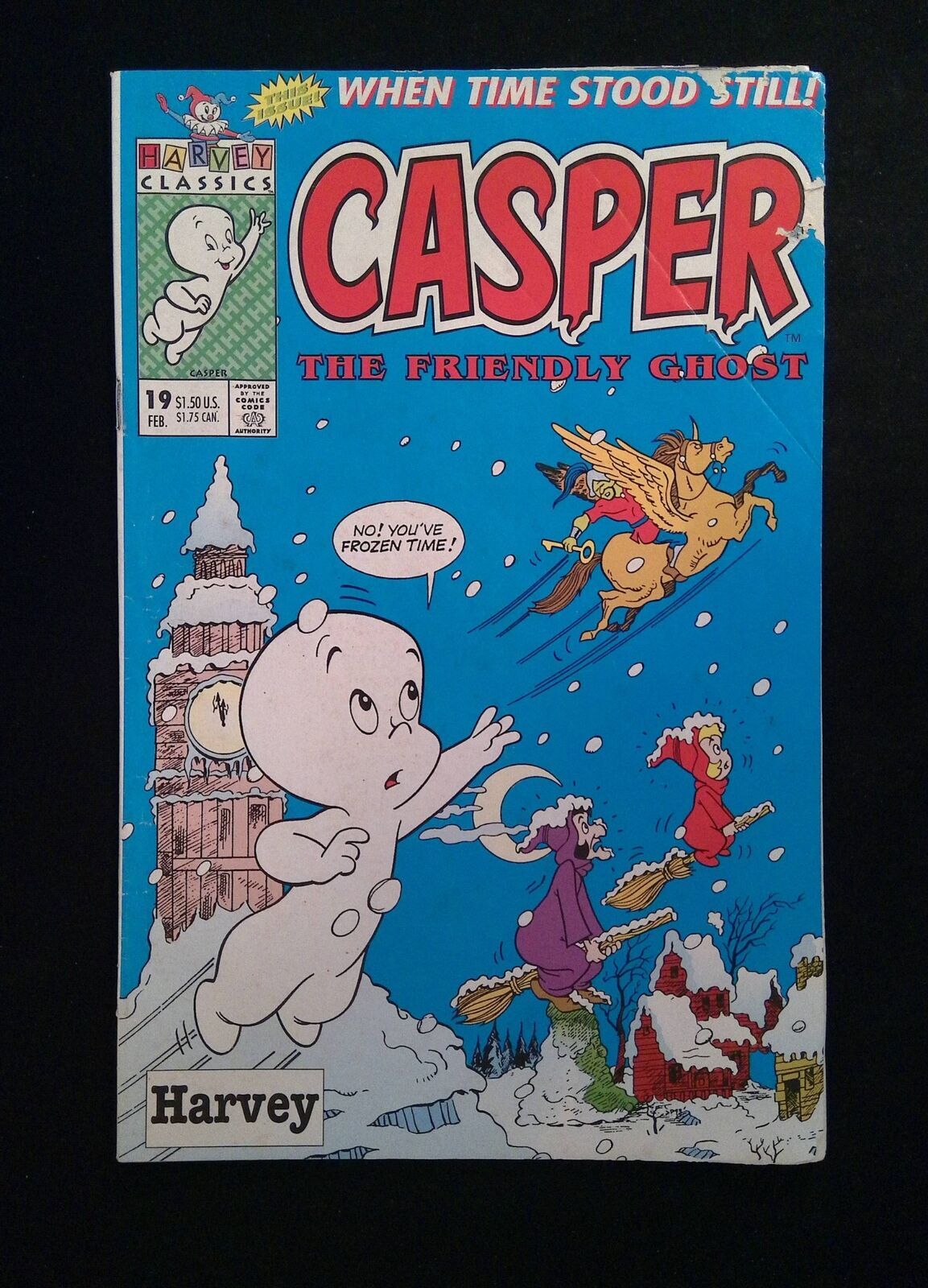 Casper The Friendly Ghost #19 (4TH SERIES) HARVEY Comics 1994 VG ...
