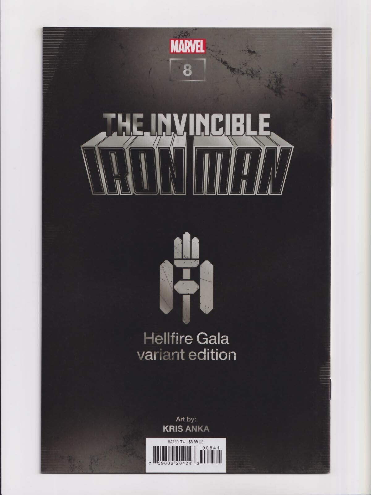 Invincible Iron Man #8 Marvel Comics 2023 Kris Anka Hellfire Gala ...