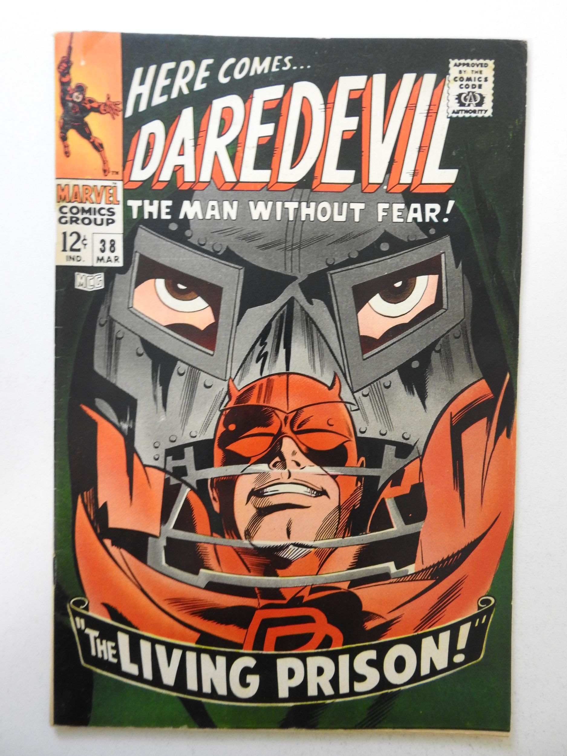 Daredevil #38 (1968) FN Condition! 1/2 in tear fc | Comic Books ...