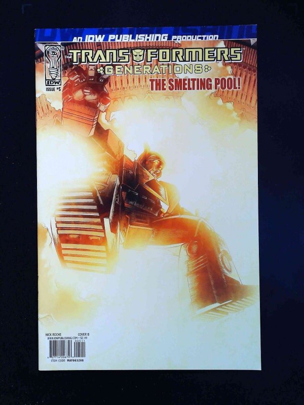 Transformers Generations #5B Idw Comics 2006 Nm+ Roche Variant | Comic ...