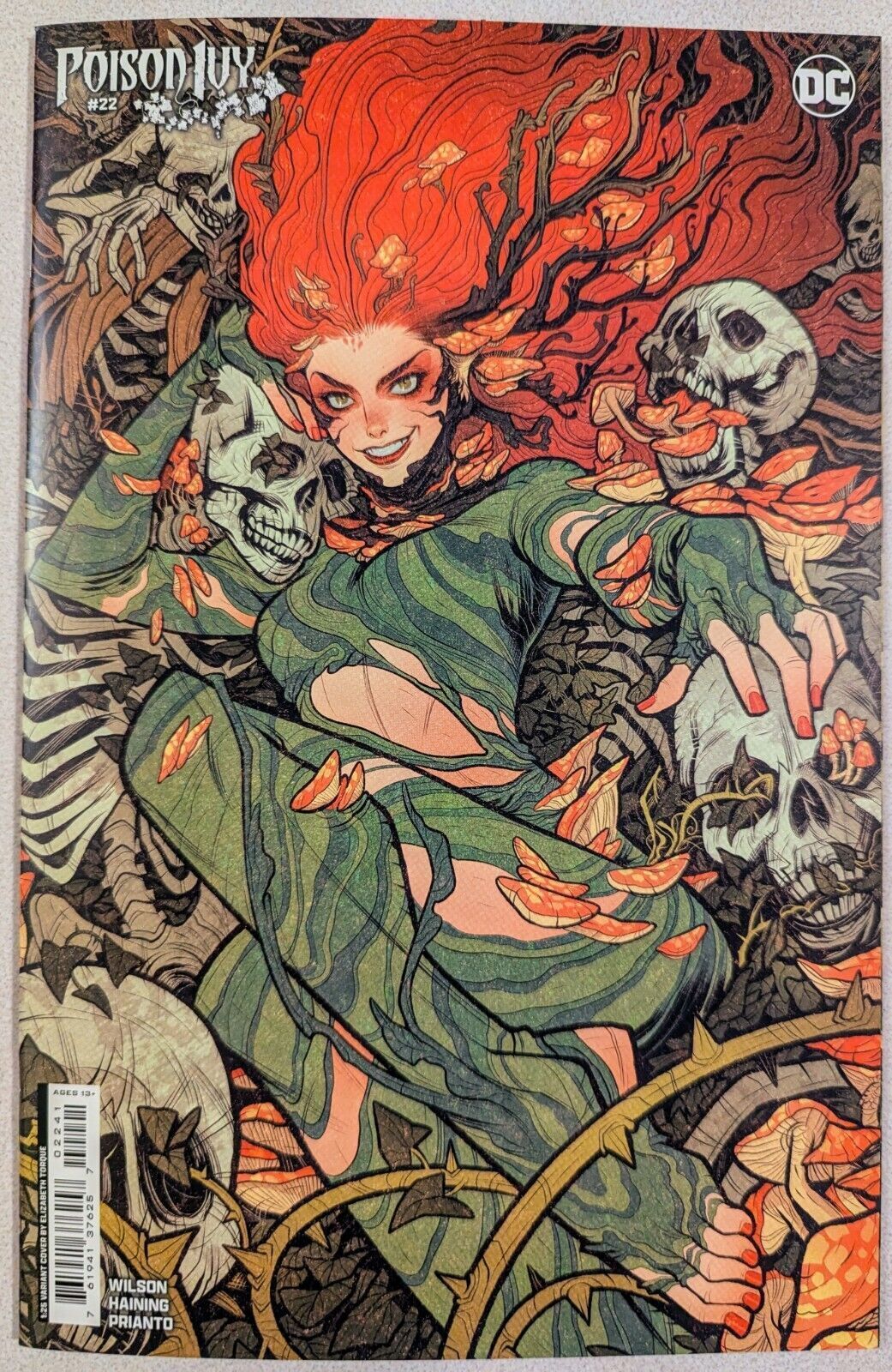Poison IVY #22 (2024) 1:25 NM Elizabeth Torque Cardstock Variant ...