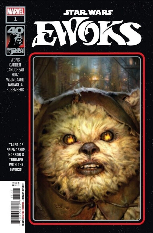 Star Wars Return of the Jedi Ewoks #1 Cover a Brown Marvel Comics 2023 ...