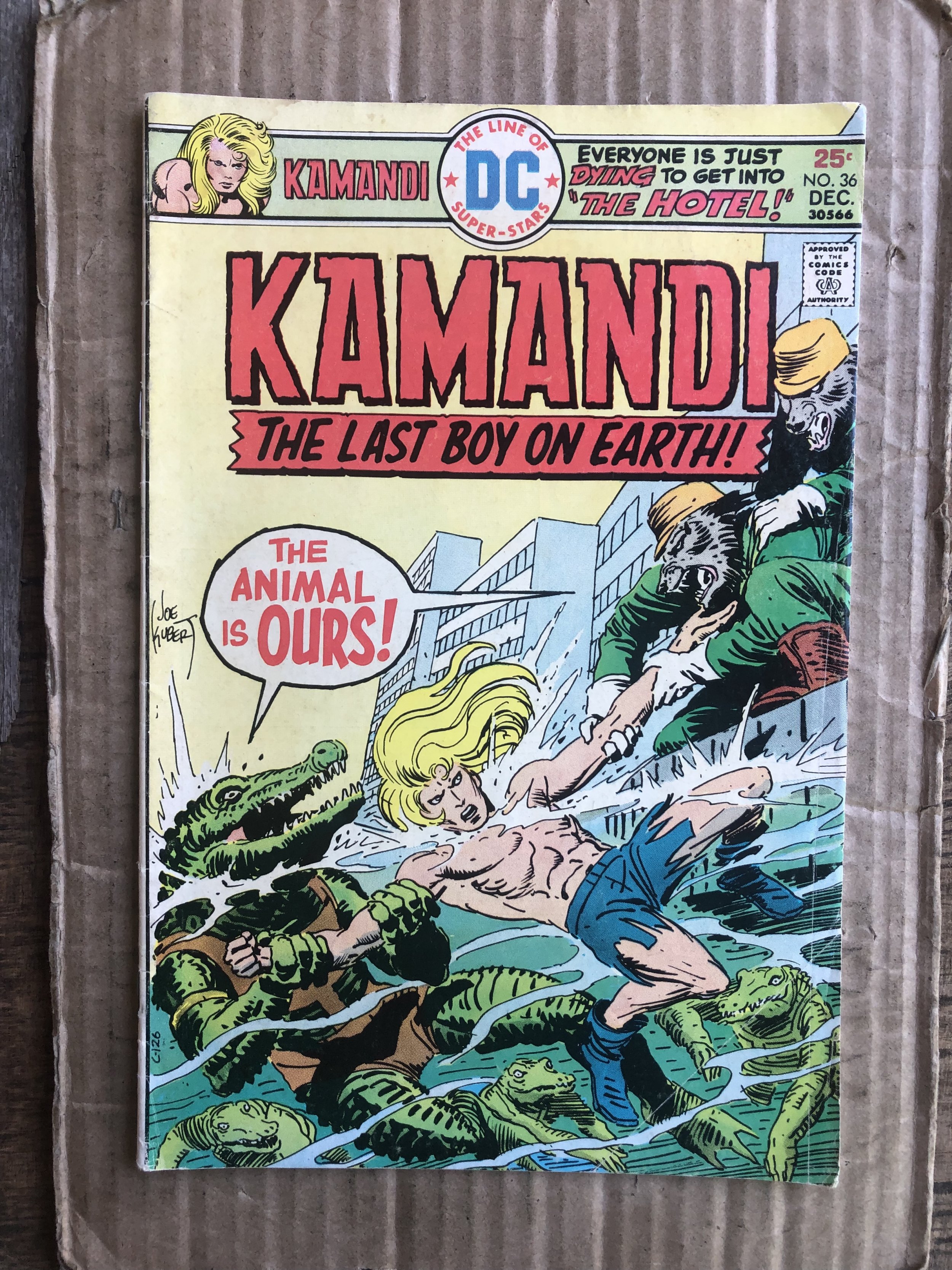 Kamandi, The Last Boy on Earth #36 (1975) | Comic Books - Bronze Age ...