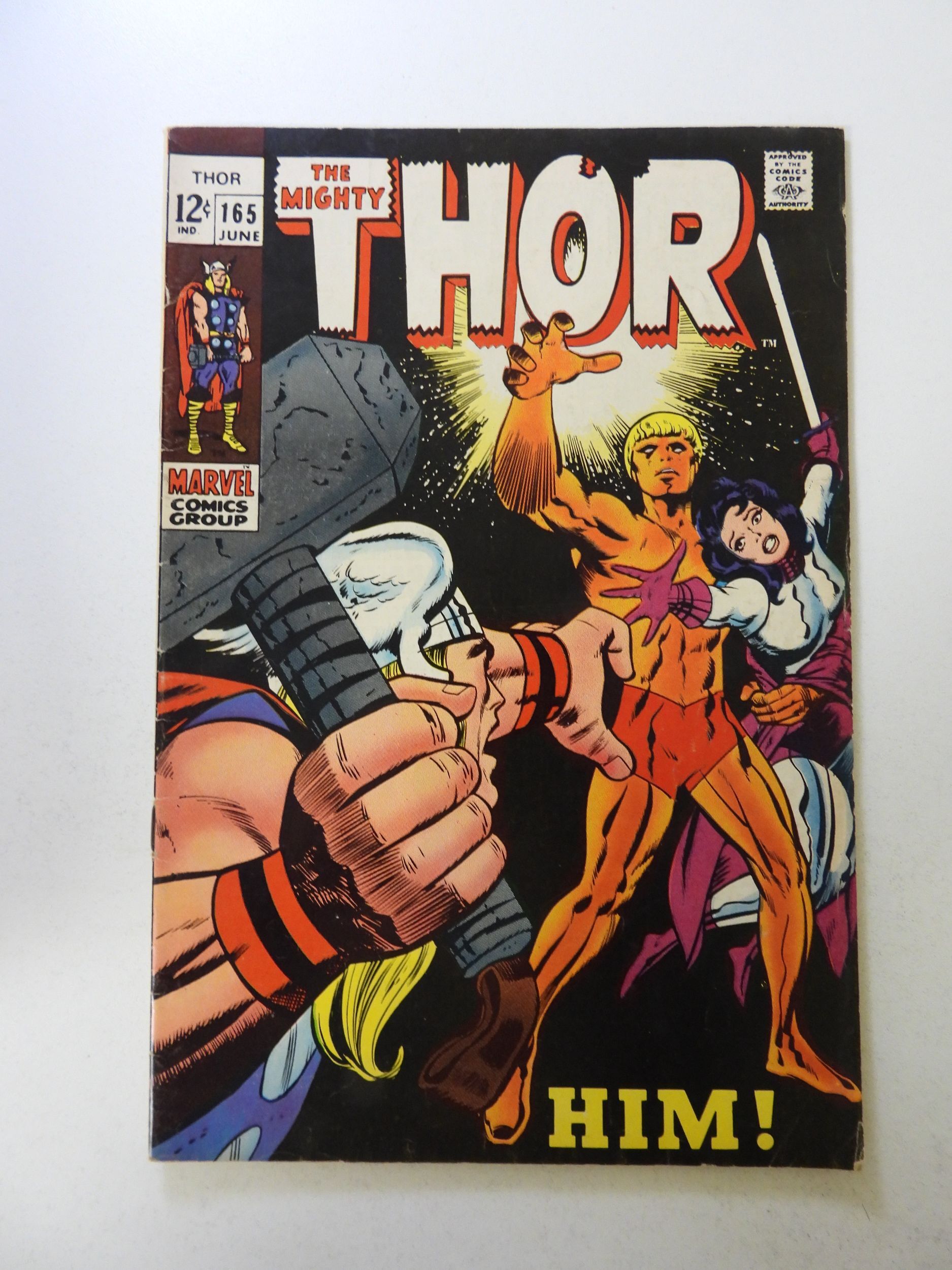 Thor #165 (1969) 1st Full Appearance of Warlock FN condition | Comic ...