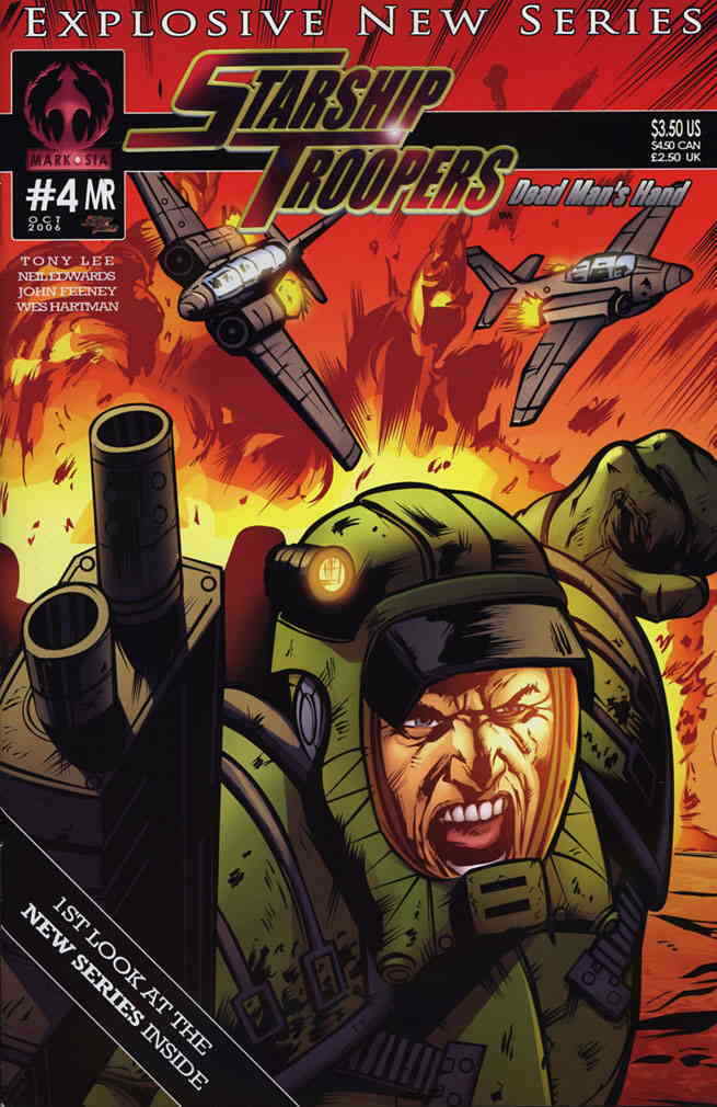 Starship Troopers: Dead Man's Hand #4A FN; Markosia | we combine ...