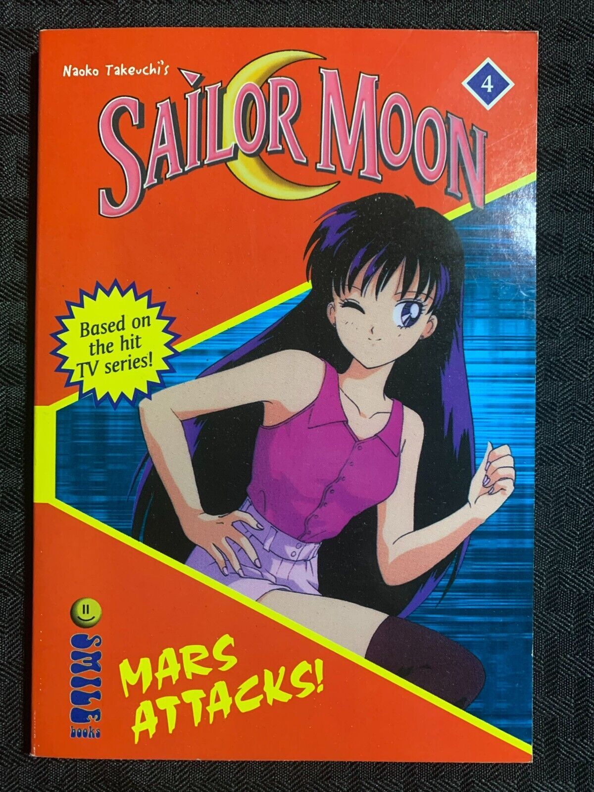 2000 SAILOR MOON Mars Attacks v.4 Naoko Takeuchi SC VF 8.0 1st Smile ...