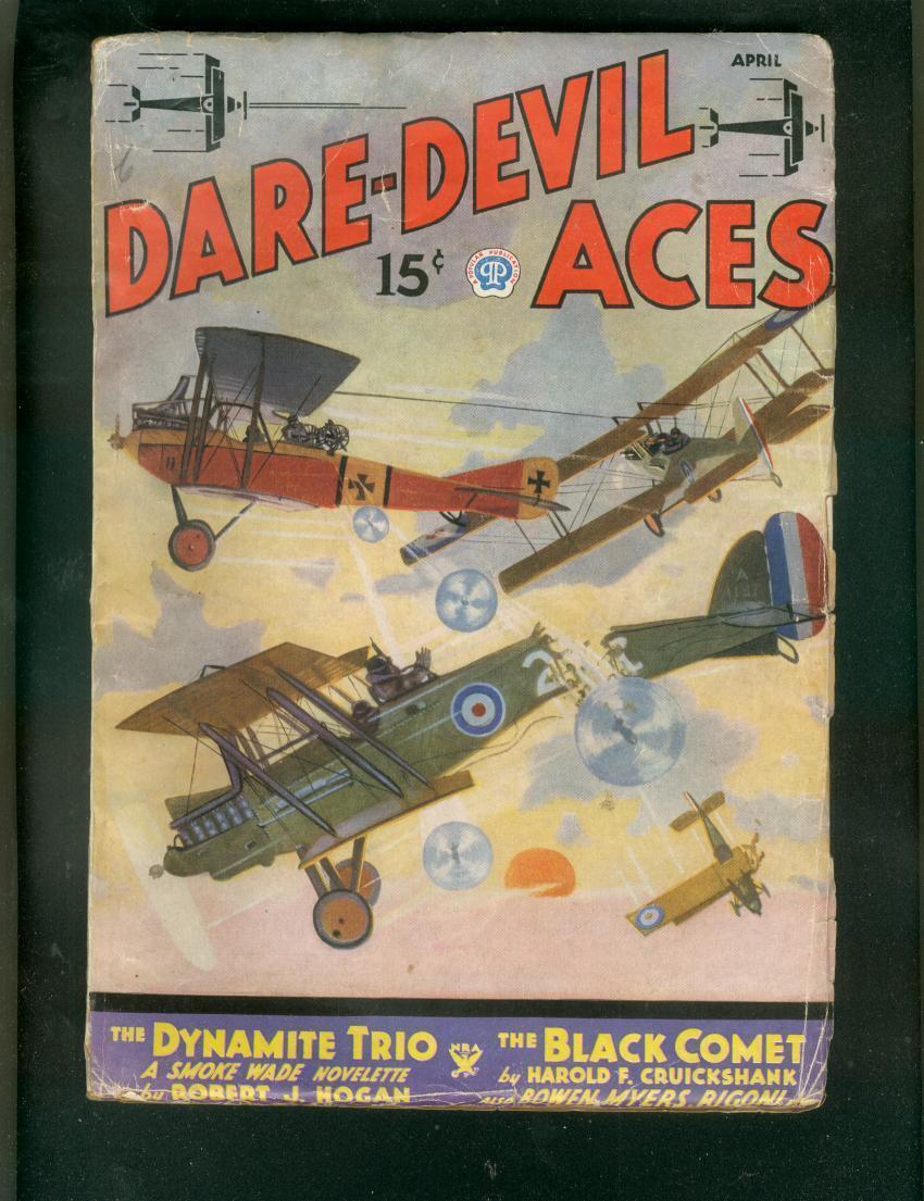 Dare-Devil Aces--April 1935--Pulp Magazine--Popular--VG | Comic Books ...
