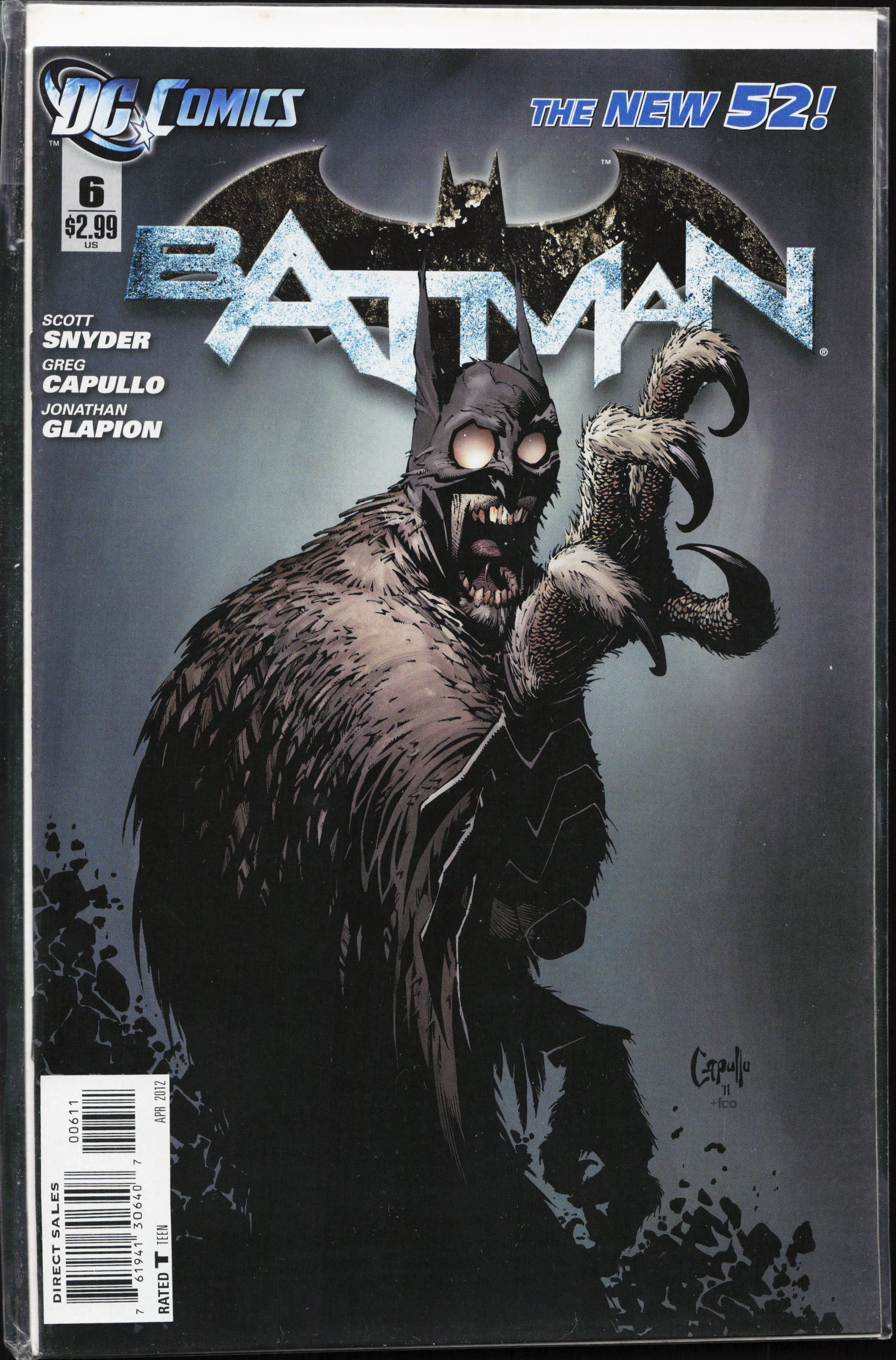 Batman #6 (2012) Batman [Key Issue] | Comic Books - Modern Age, DC ...