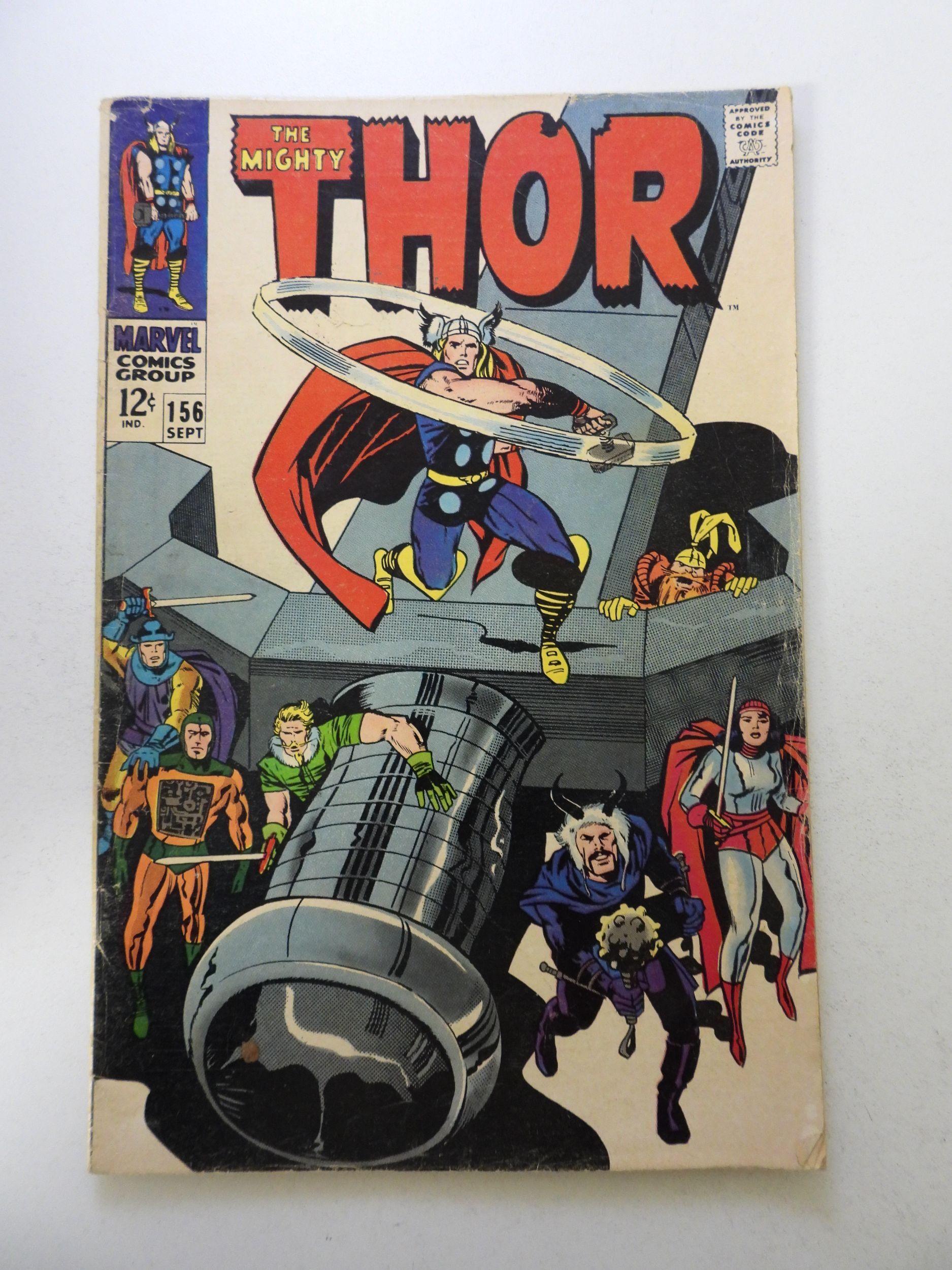 Thor #156 (1968) VG/FN condition | Comic Books - Silver Age, Marvel ...