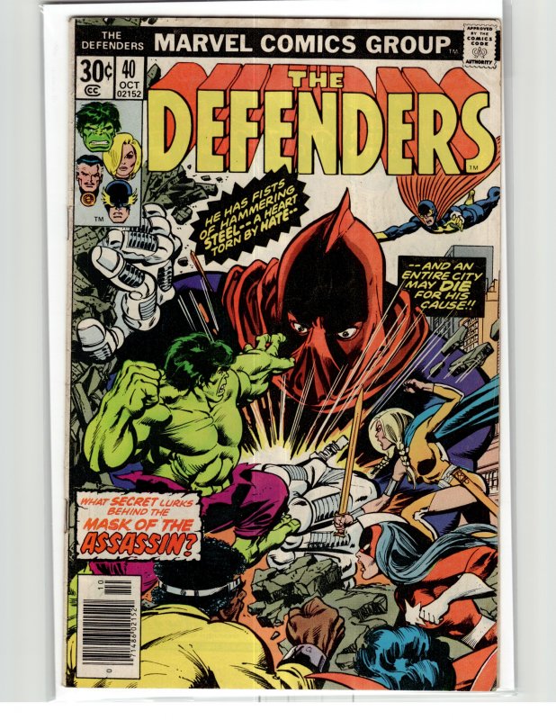 The Defenders #40 (1976) The Defenders | Comic Books - Bronze Age ...