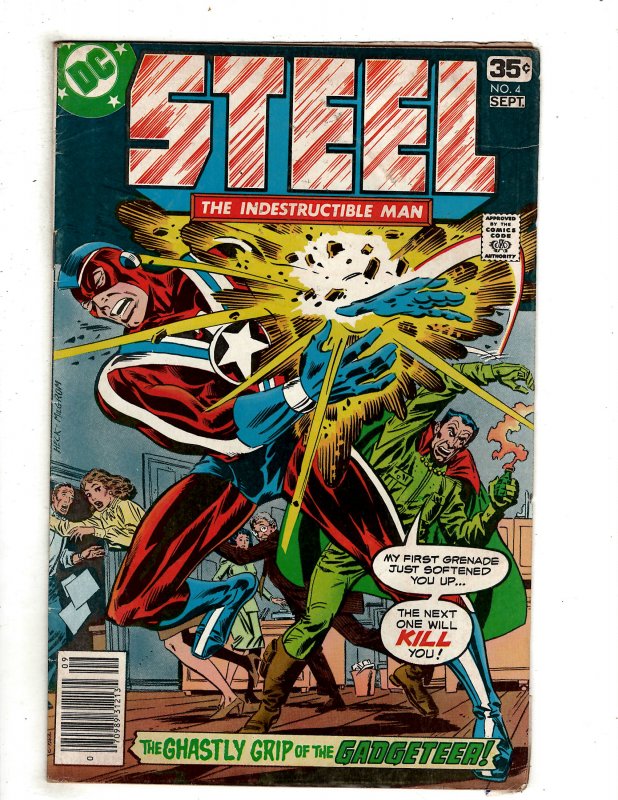 Steel, the Indestructible Man #4 (1978) DC Comic Superman OF8 | Comic ...