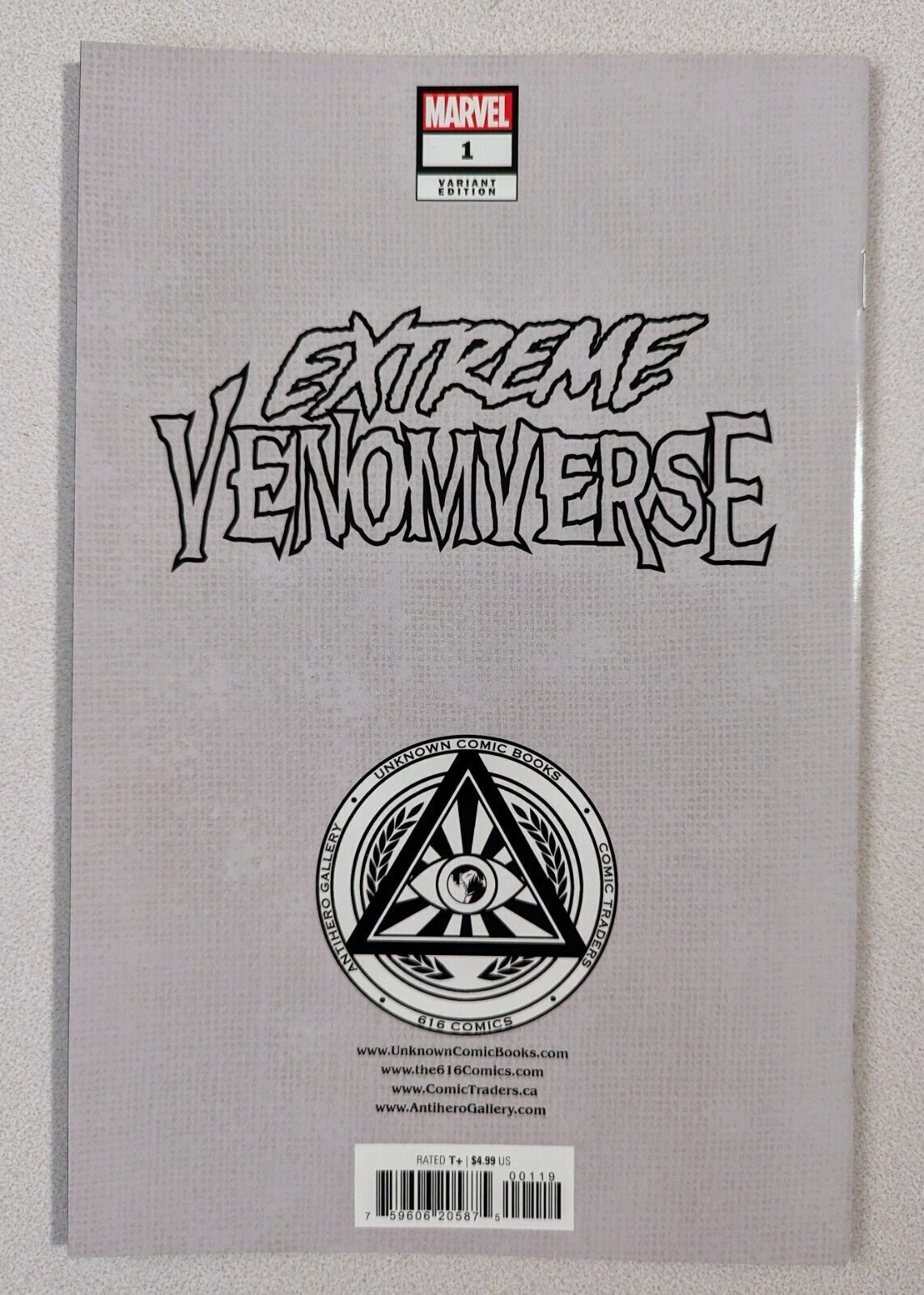 Extreme Venomverse #1 NM- 9.2 Greg Horn Foil Spider-Gwen Virgin Variant ...