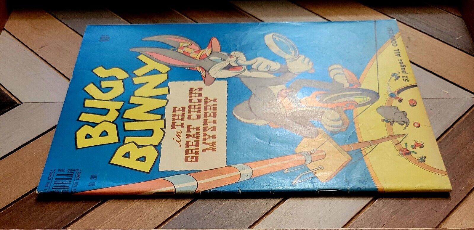FOUR COLOR #281 FN (Dell 1950) BUGS BUNNY Circus Mystery | Pre-Code ...