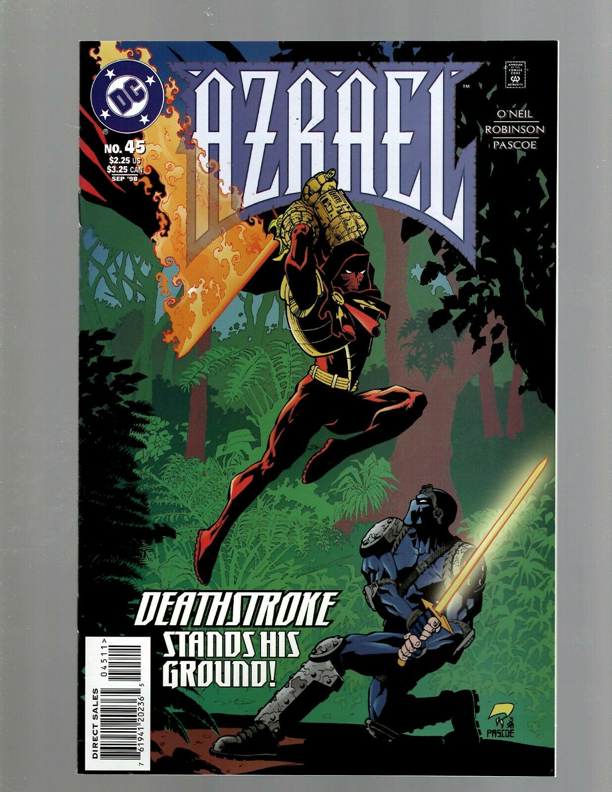 Lot of 12 Azrael DC Comic Books #37 38 39 40 41 42 43 44 45 46 48 49 ...