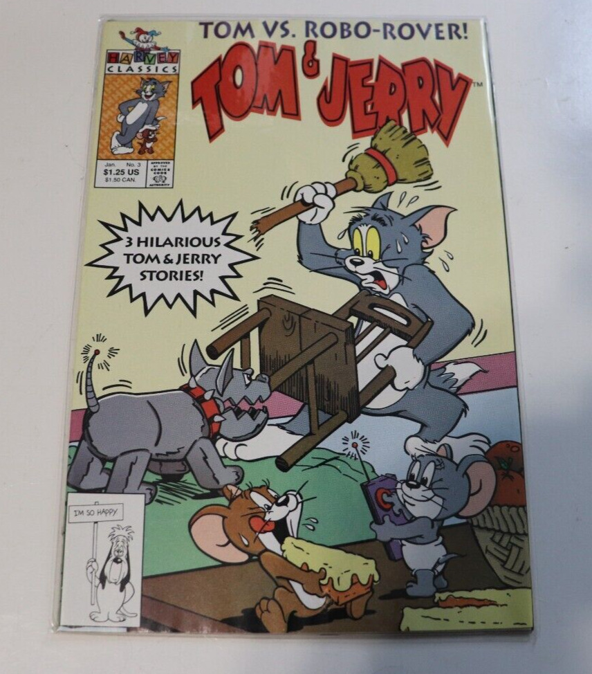 Tom and Jerry #3 1992 Harvey Comics | Comic Books - Modern Age, Harvey ...