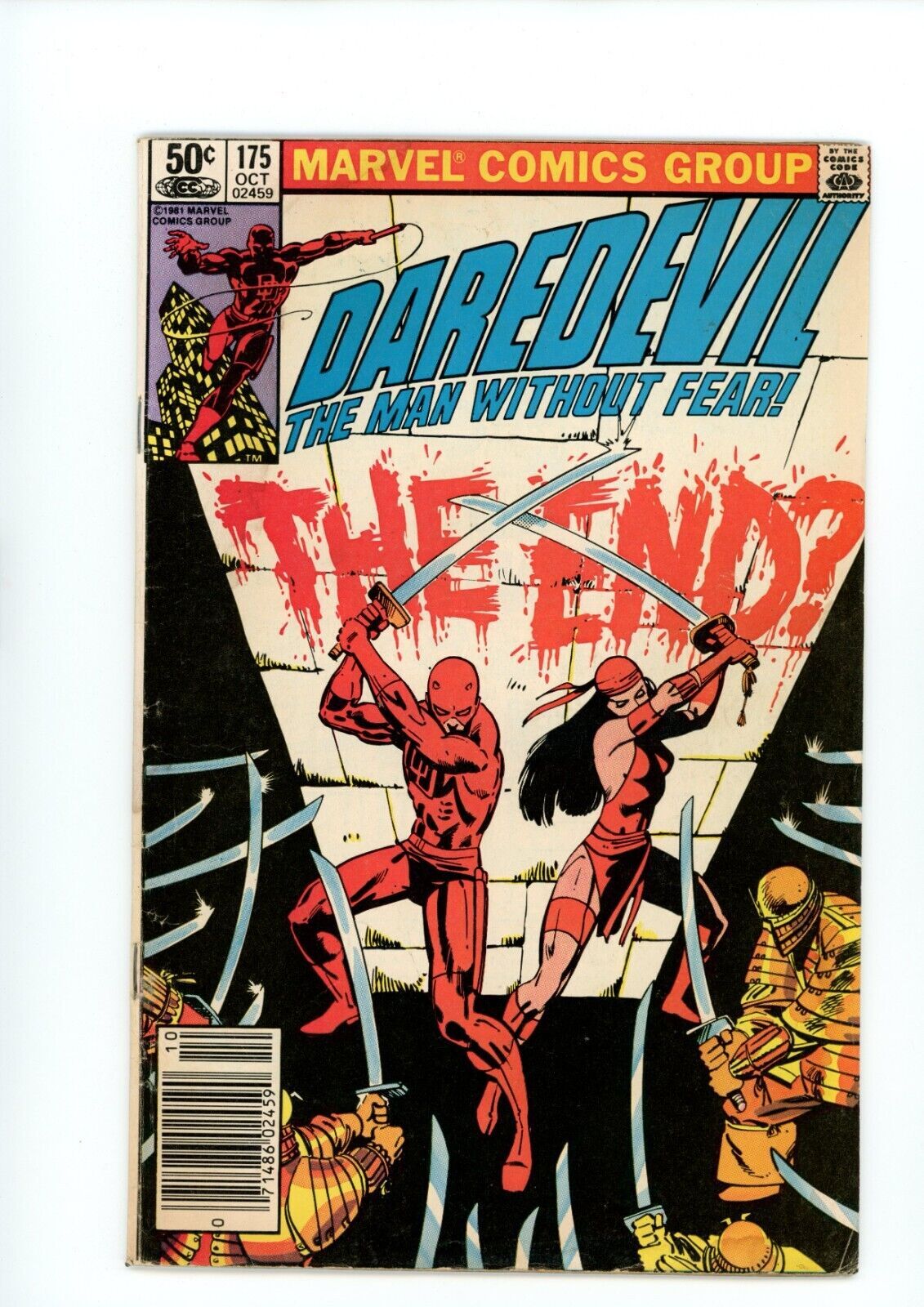 Daredevil #175 (5.5) Frank Miller Story!! 1981 | Comic Books - Bronze ...