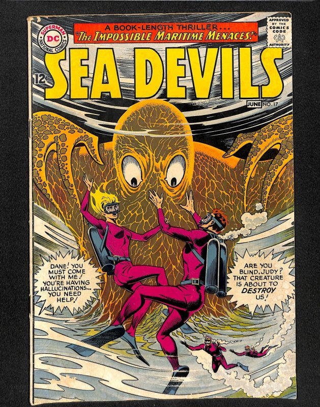 Sea Devils #17 (1964) | Comic Books - Silver Age, DC Comics, Sea Devils ...