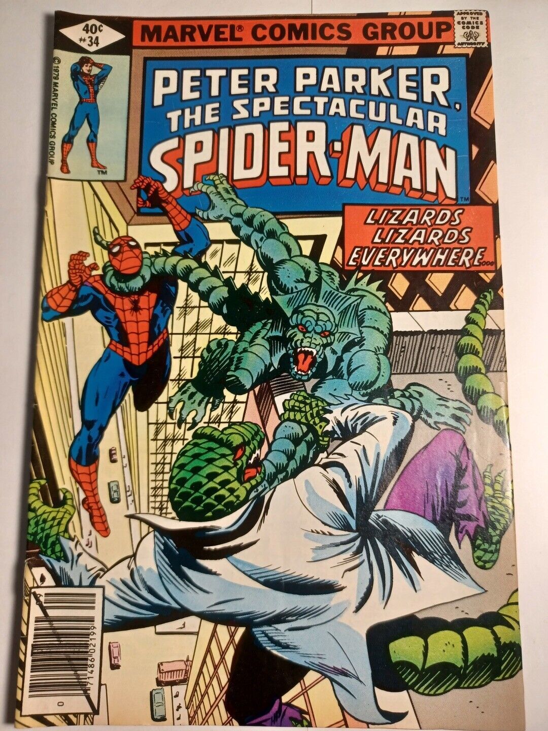 Spectacular Spider-Man #34 FN- Marvel Comics c219 | Comic Books ...