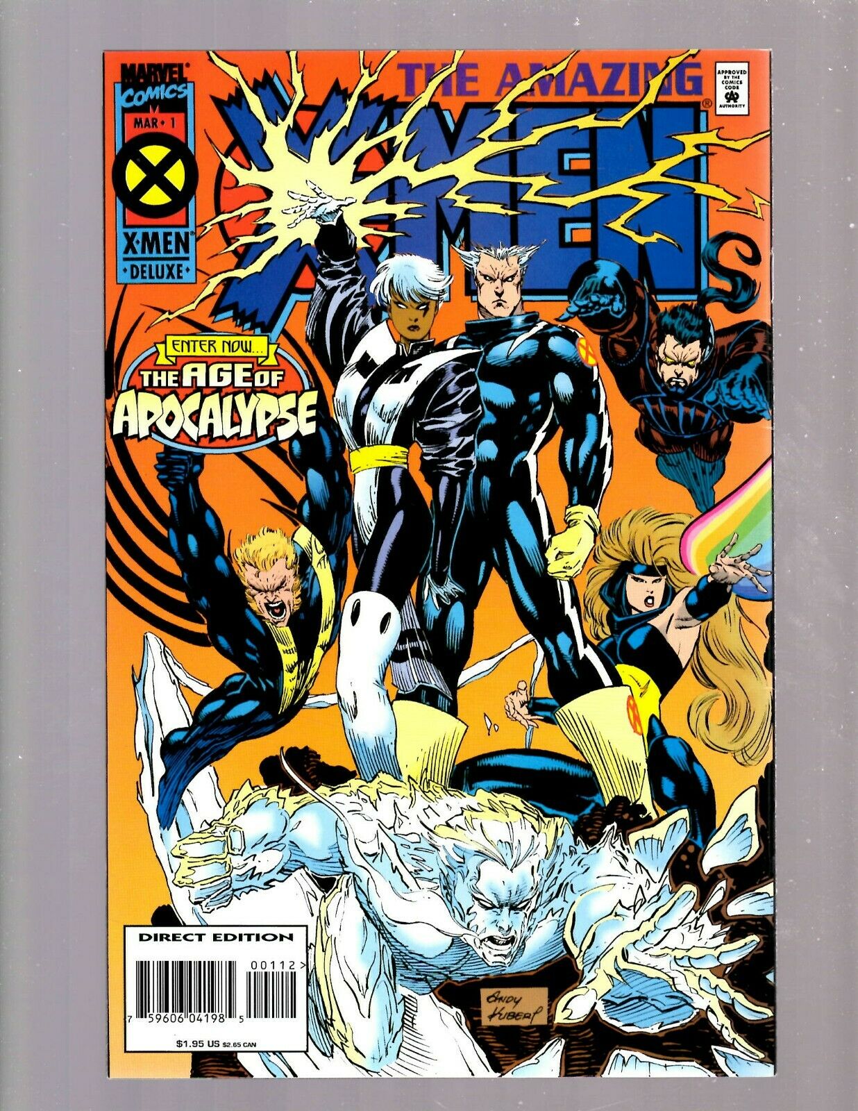 The Amazing X-Men # 1 NM 1st Print X-Tra Edition Andy Kubert Marvel ...