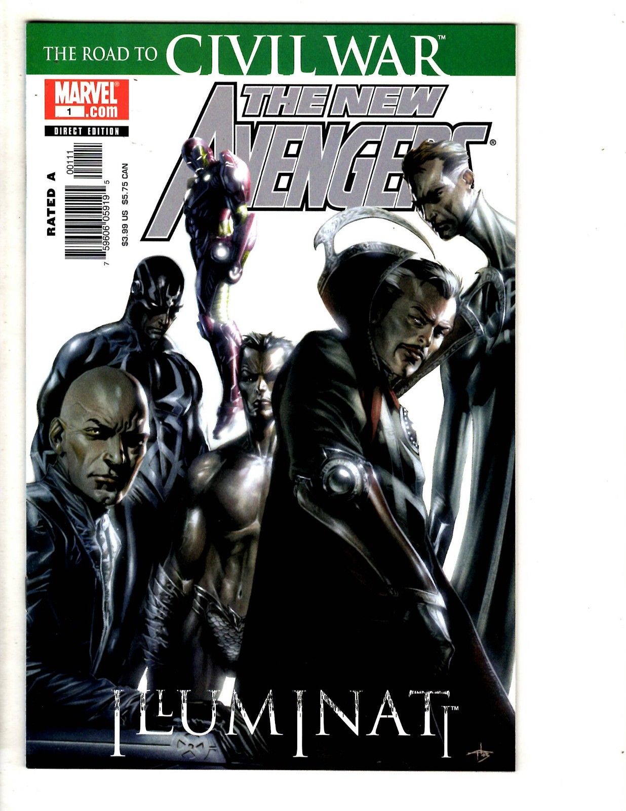 8 Avengers Comics Civil War Strikefile Terminatrix 1 2 3 4 Timeslide ...