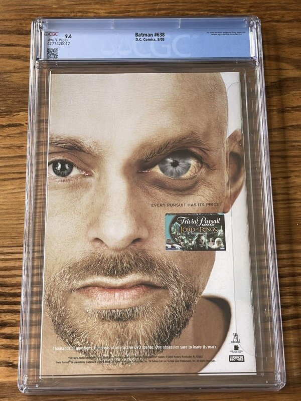 Batman #638 CGC 9.6 Key Red Hood Revealed as Jason Todd | Comic Books ...