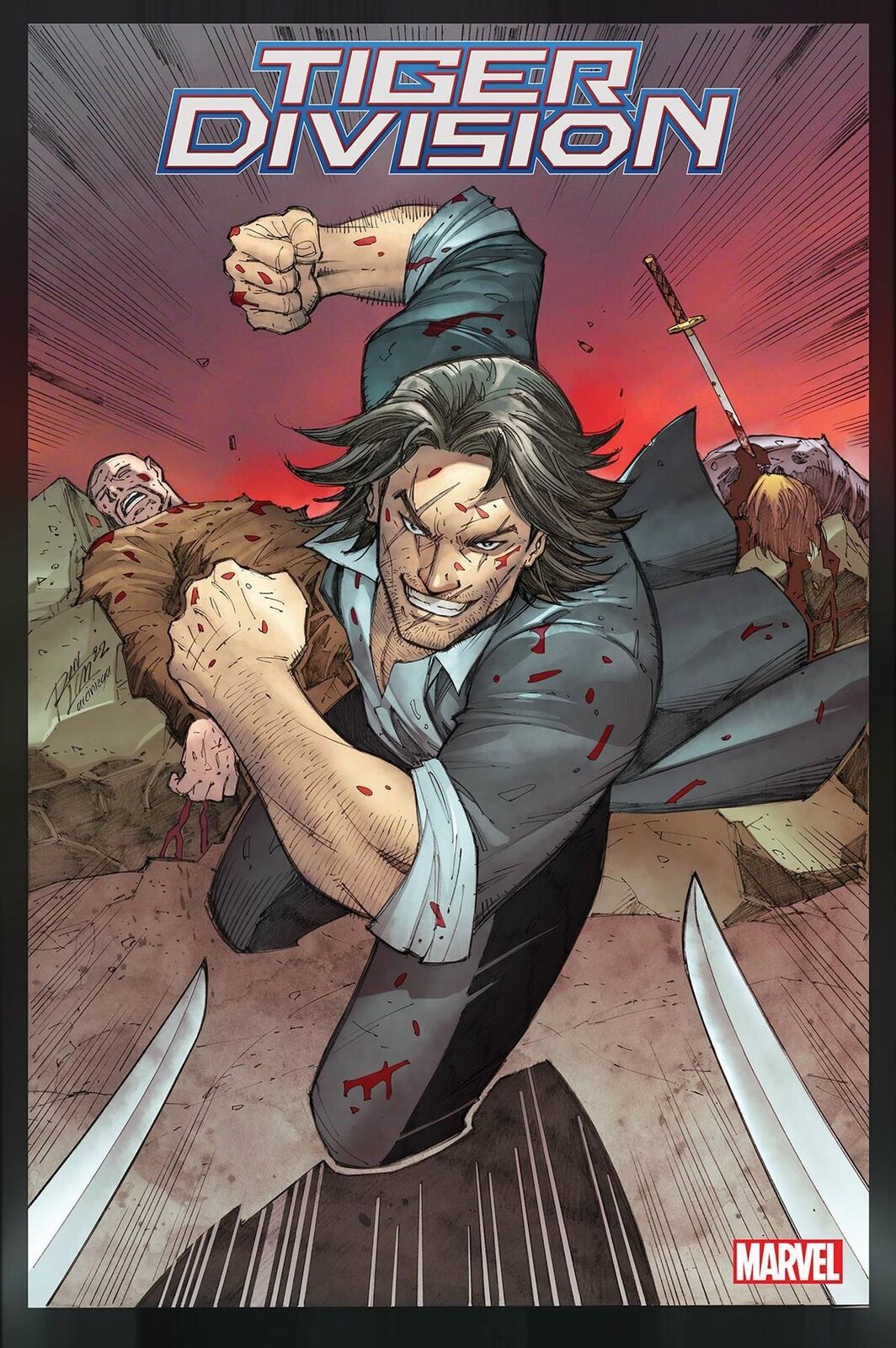 Tiger Division #4 (Ron Lim Trading Card Var) Marvel Prh Comic Book 2023 ...