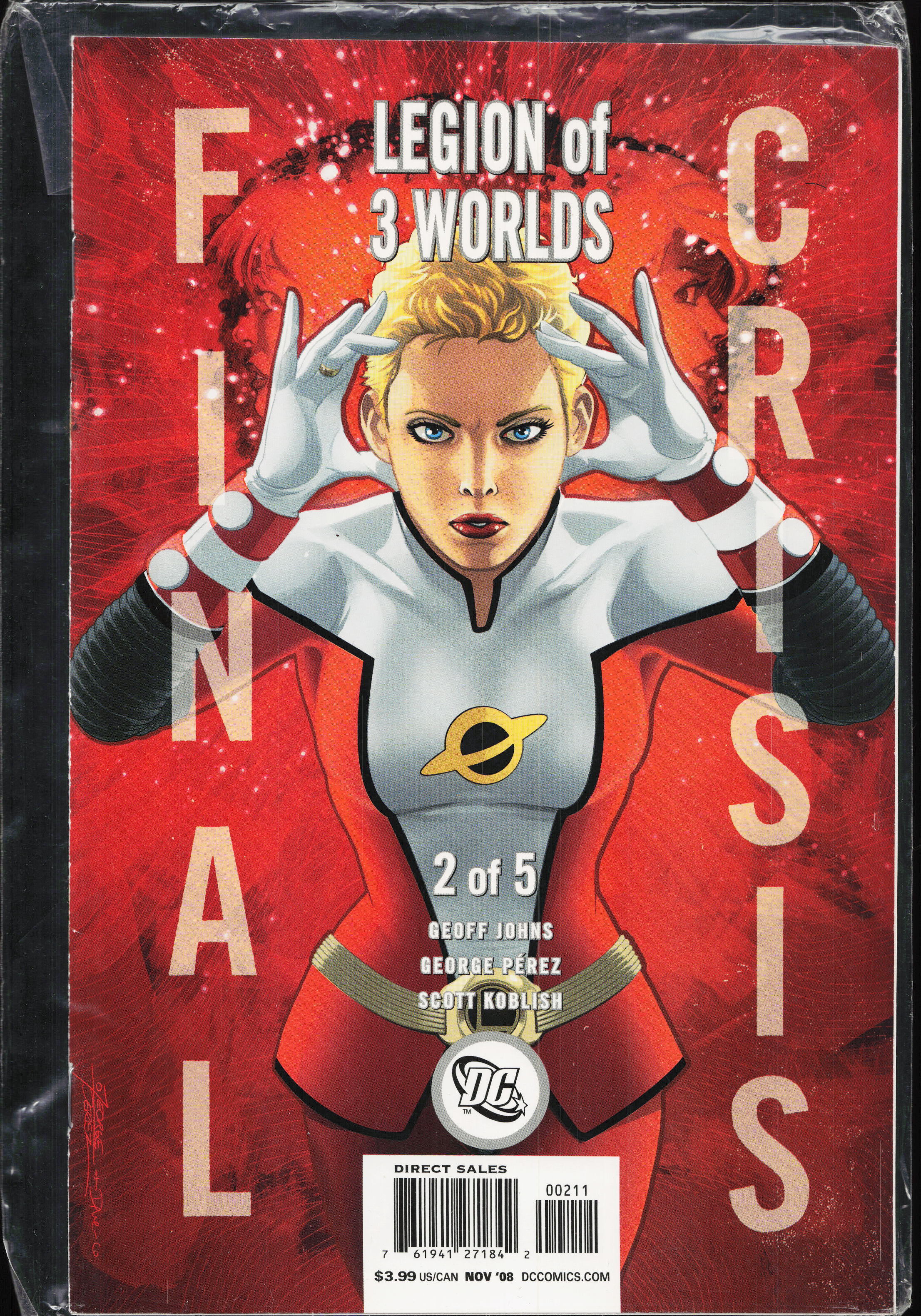 Final Crisis: Legion of Three Worlds #1 Sliver Cover (2008) Legion of ...