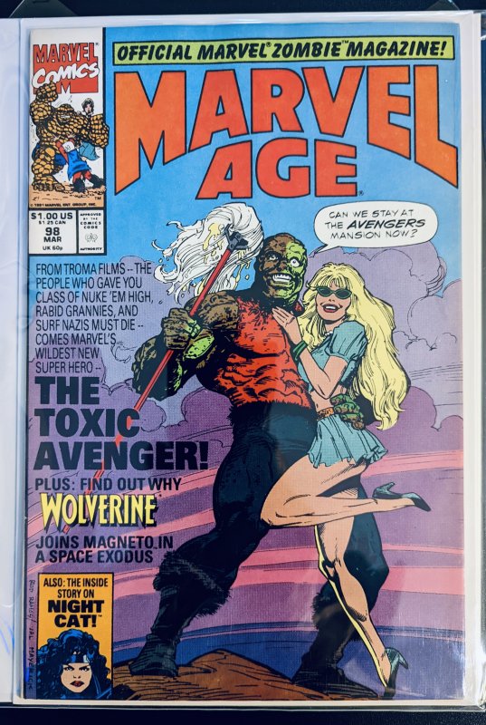 Marvel Age #98 (1991) NM | Comic Books - Copper Age, Marvel, Superhero ...