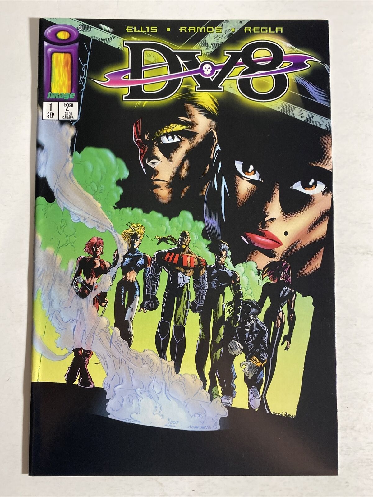 DV8 # 1 -"The 7 Deadly Sins" Lot of 4 Variant Covers Jim Lee Fabry ...
