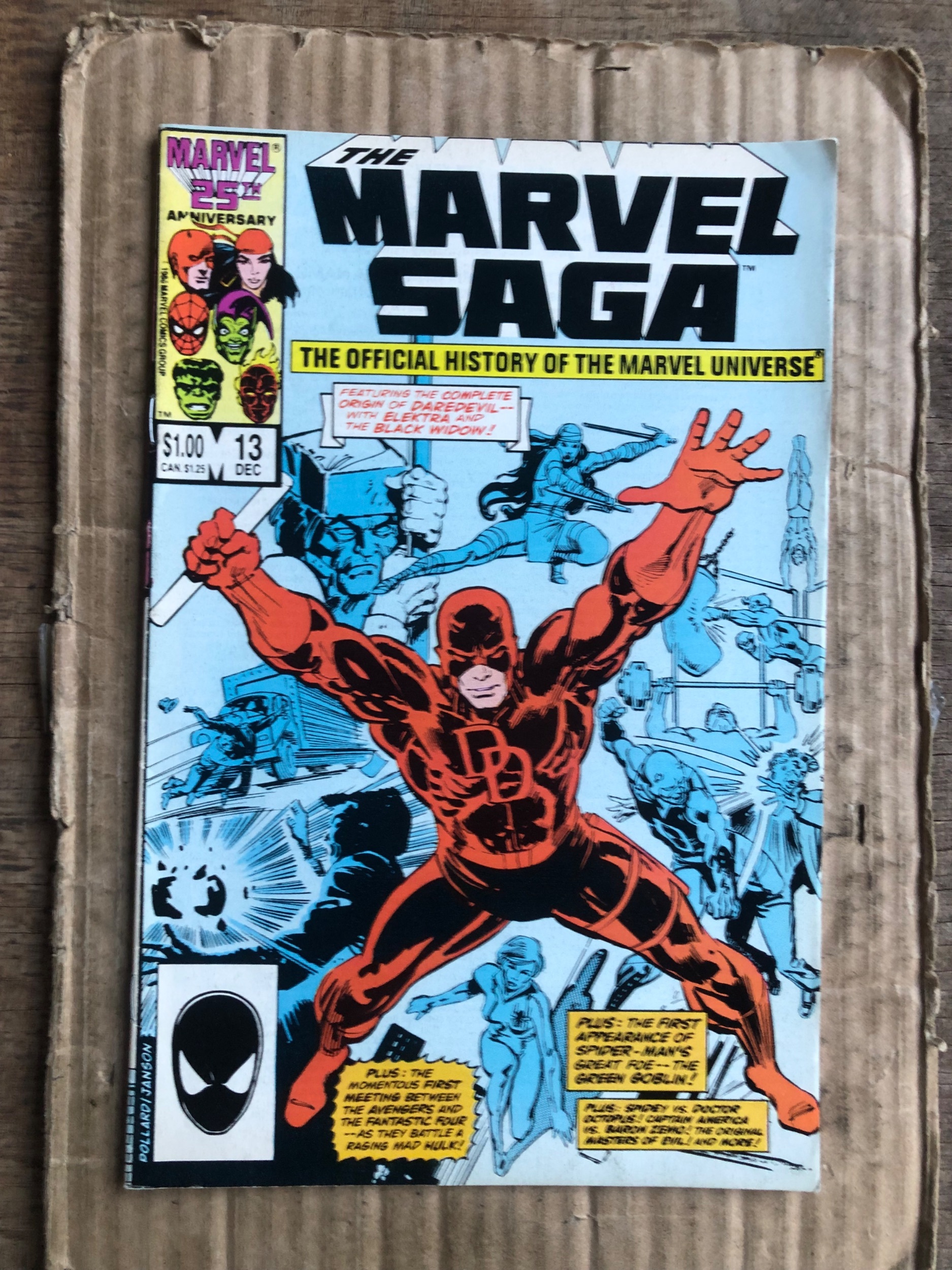 The Marvel Saga The Official History of the Marvel Universe #13 (1986 ...