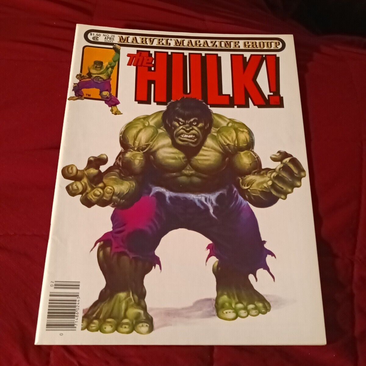 Vintage Marvel Comics The Hulk Magazine #26 bronze age 1981 incredible ...
