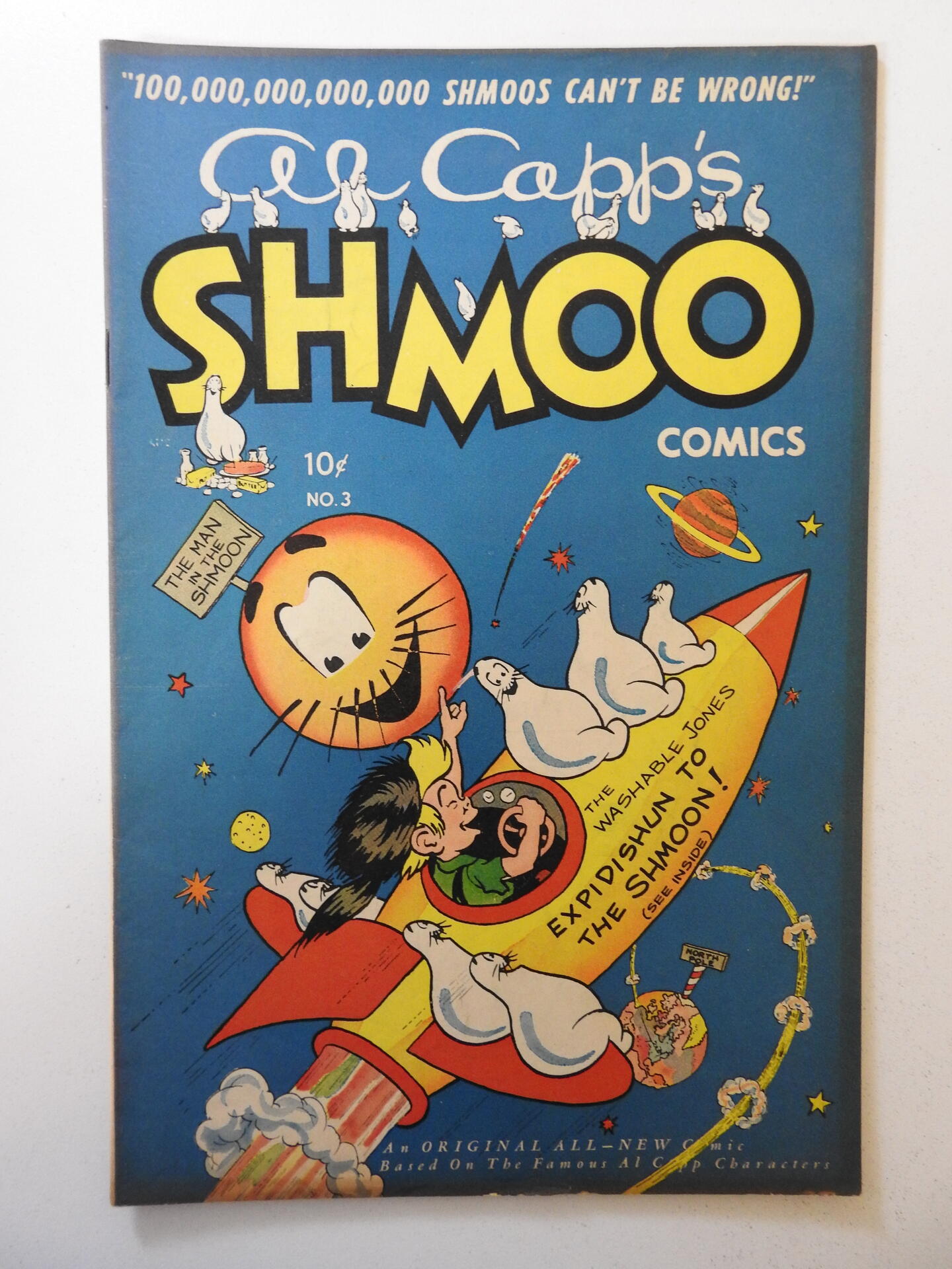 Al Capp's Shmoo Comics #3 (1949) FN+ Condition! | Comic Books - Golden ...