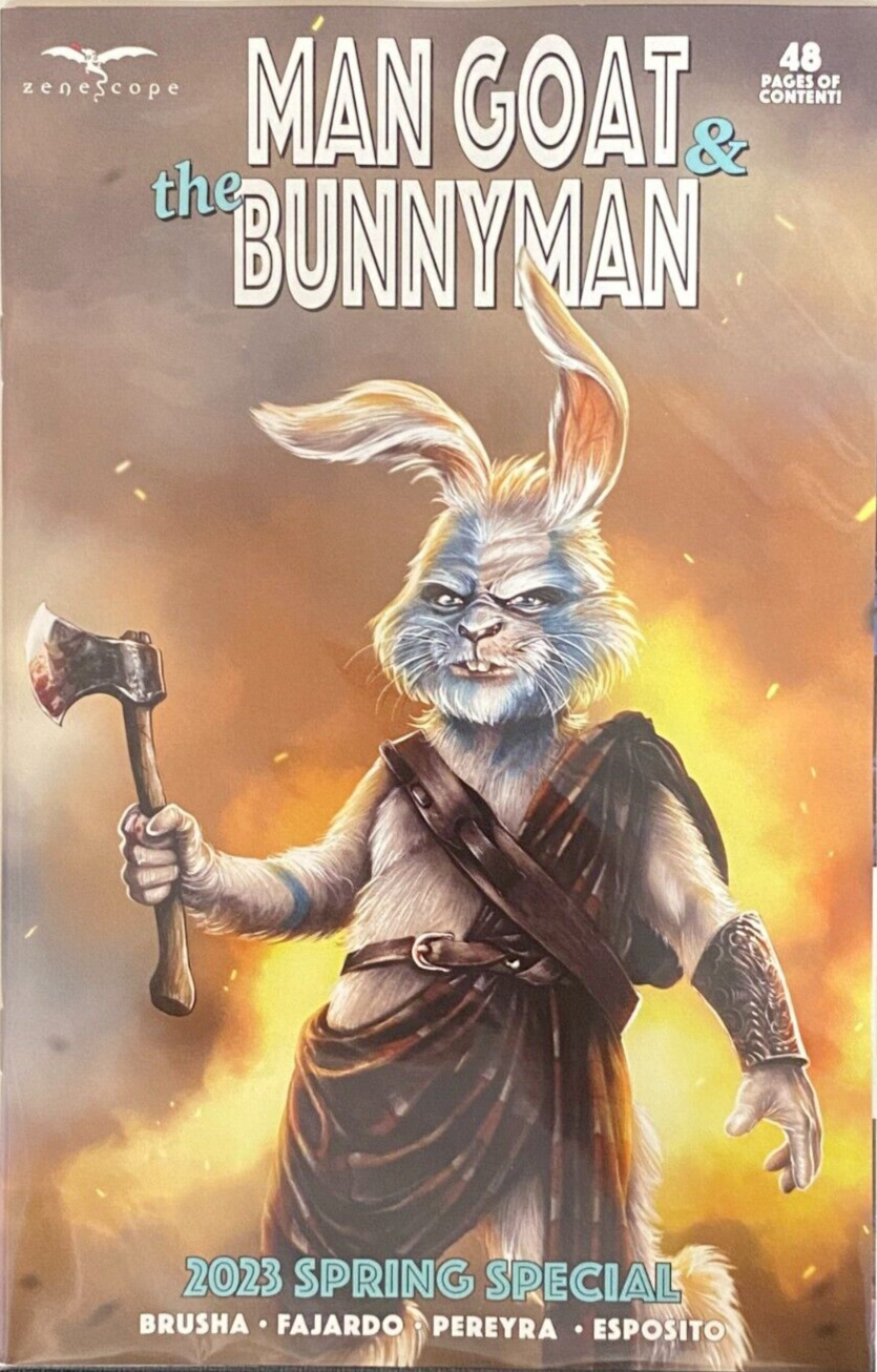 MAN Goat & Bunnyman 2023 Spec CVR B Fajardo Zenescope Entertainment ...