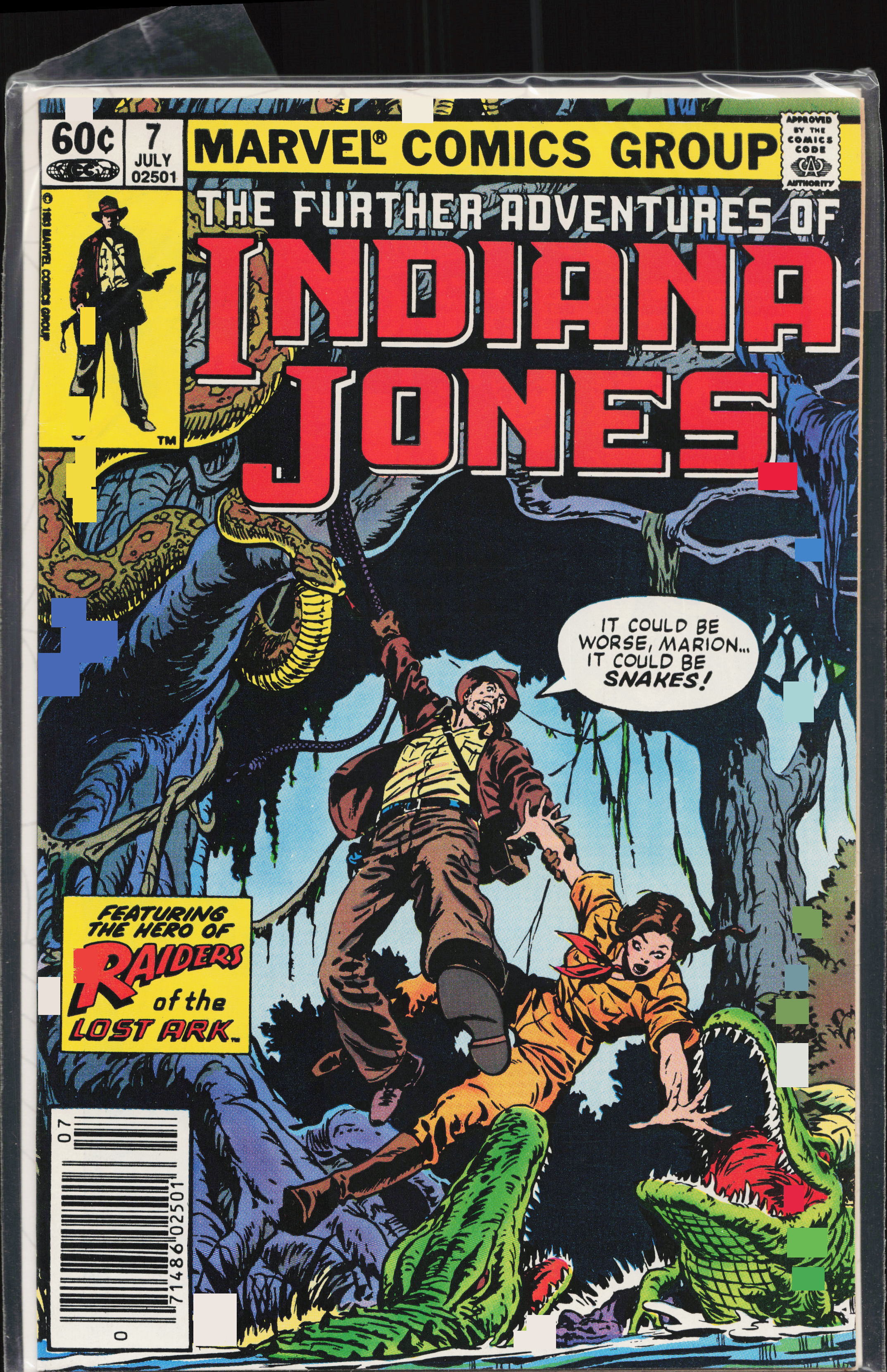 The Further Adventures of Indiana Jones #7 Newsstand Edition (1983 ...