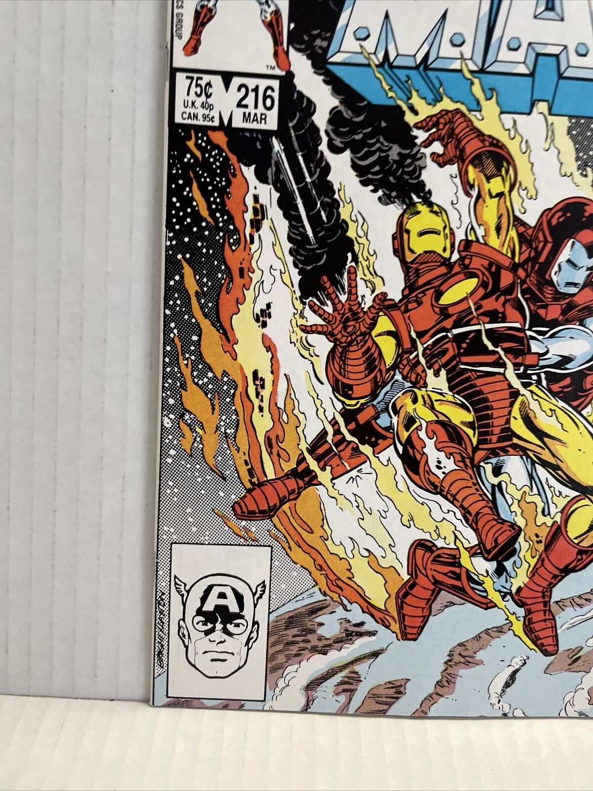 Iron Man #216 | Comic Books - Copper Age, Marvel, Iron Man, Superhero ...