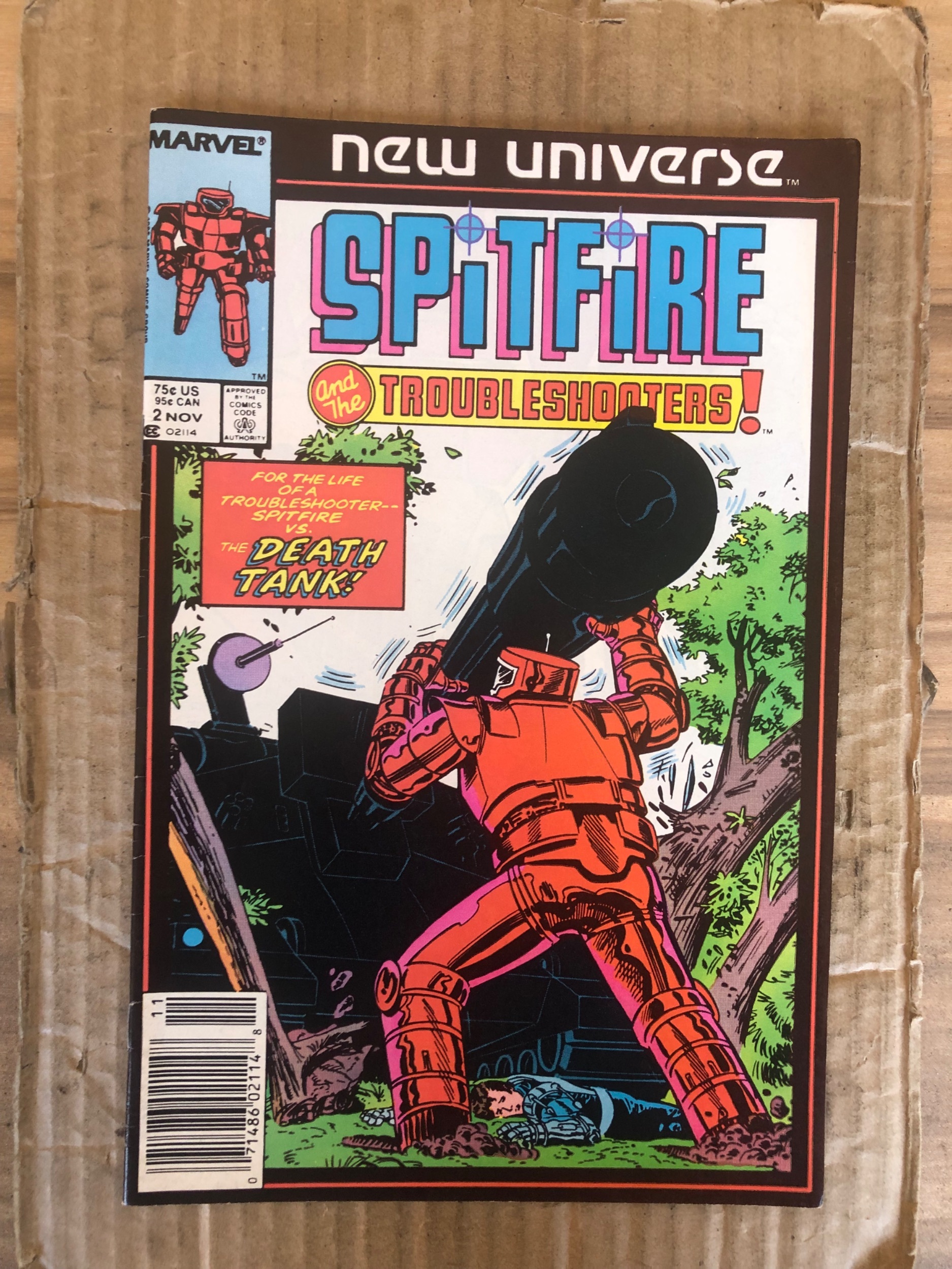 Spitfire and the Troubleshooters #2 (1986) | Comic Books - Copper Age ...